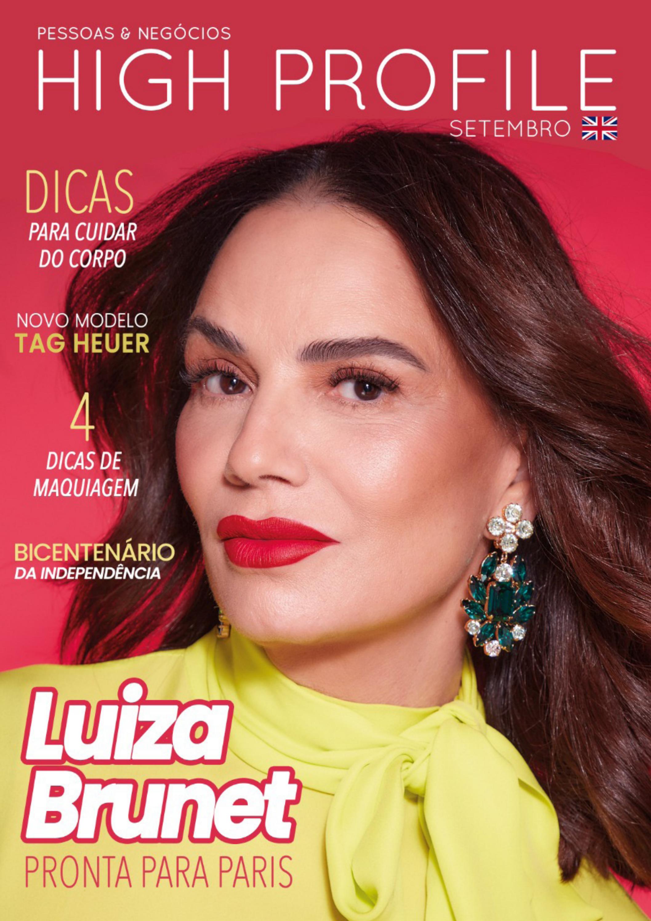 Luiza Brunet Pronta Para Paris - High Profile Magazine by ...