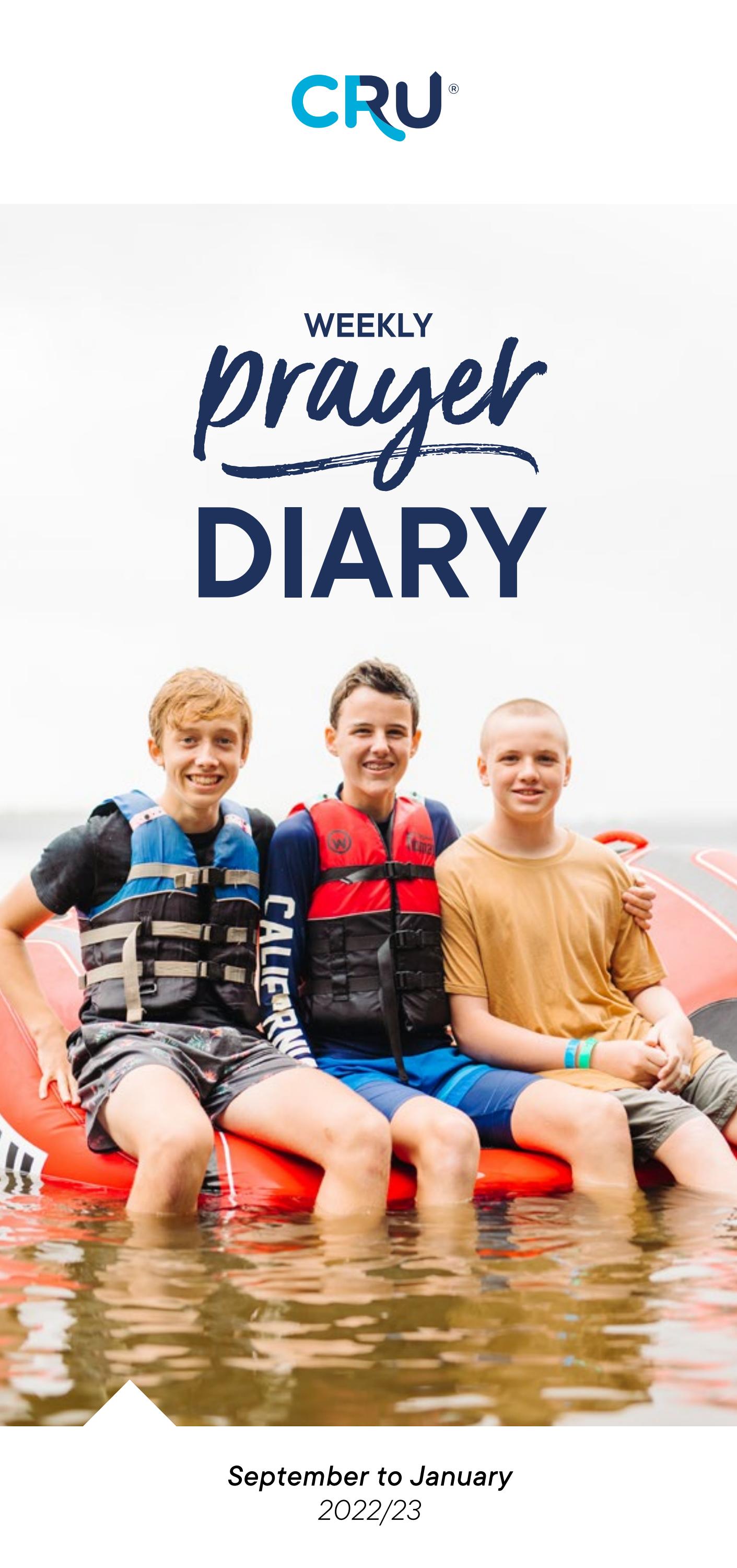 CRU Prayer Diary: Sep-Jan 2023 by CRU - The Crusader Union of Australia ...