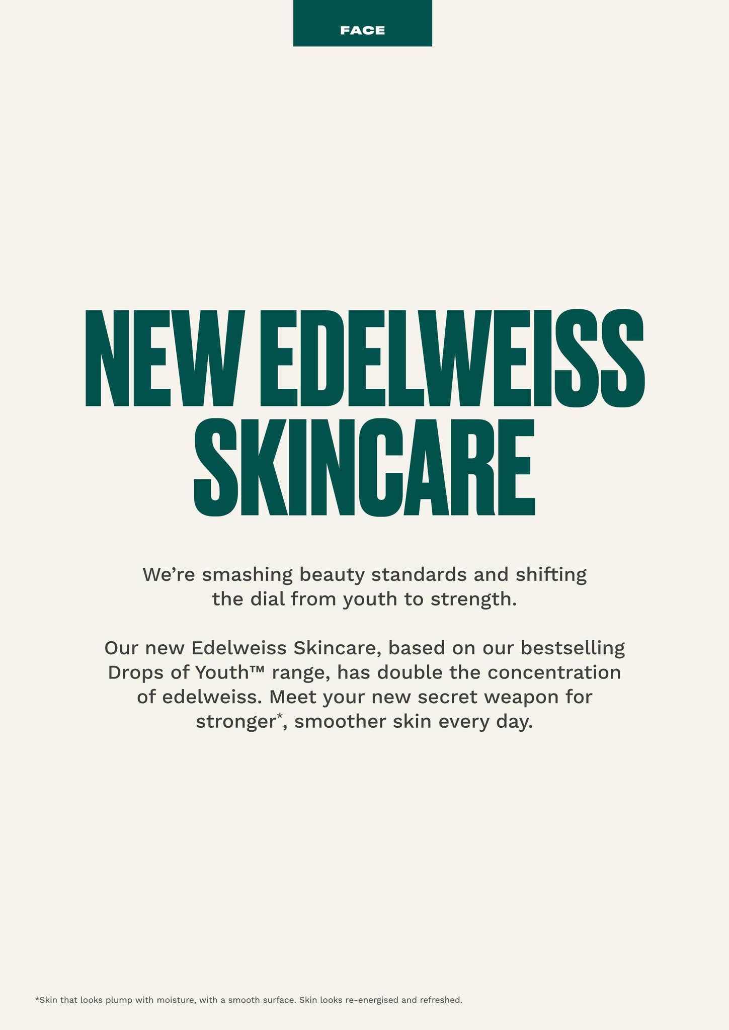 New Edelweiss Skincare Brochure by The Body Shop At Home™ Australia - Issuu