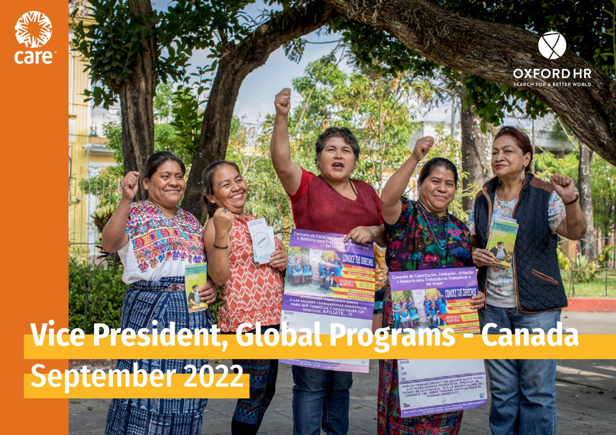 CARE Canada - Vice President, Global Programs by Oxford HR - Issuu