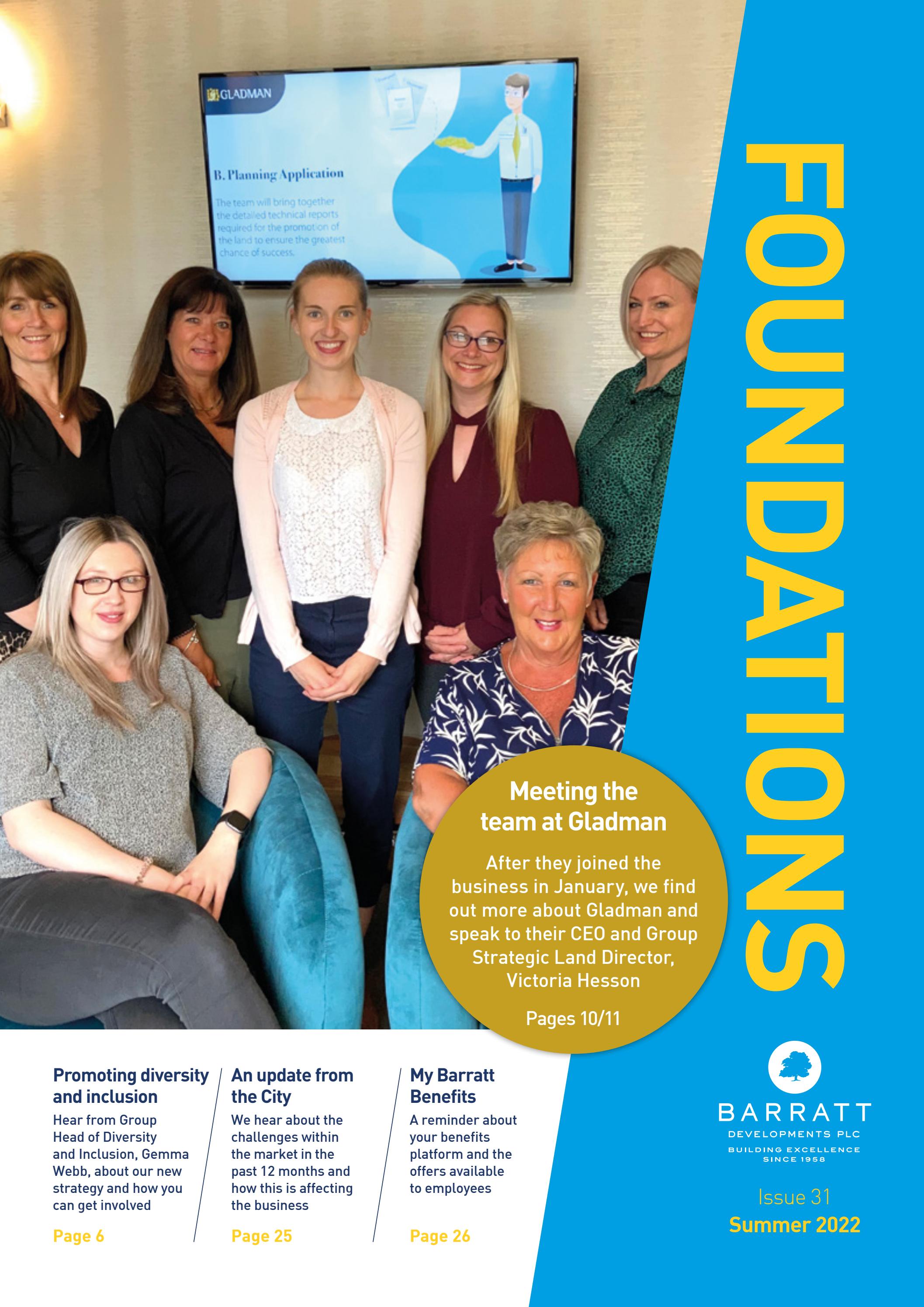 Foundations magazine - Issue 31 by Barratt Developments PLC - Issuu