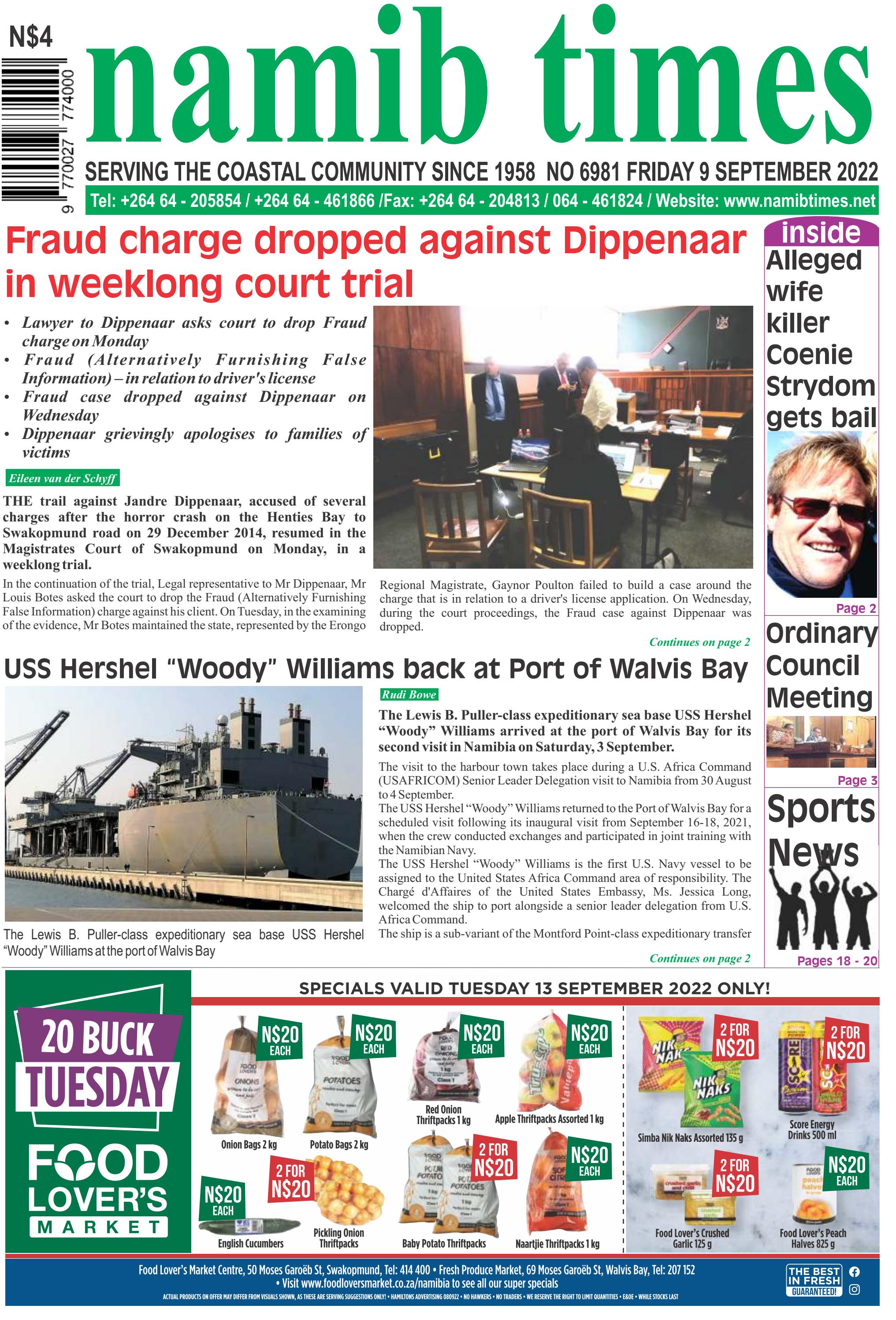 09 sept namib times e-edition by Namib Times Virtual - Issuu