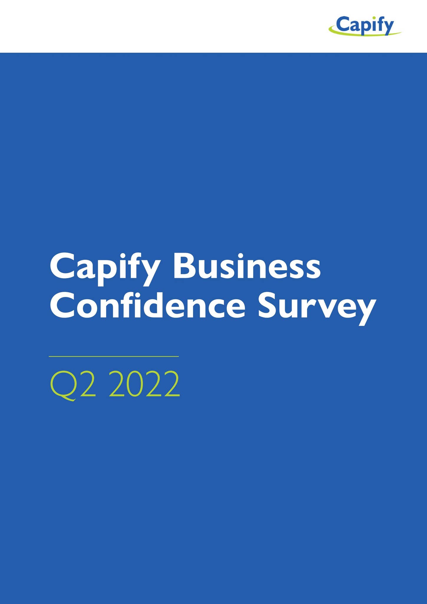 Capify Business Confidence Survey Q2 2022 by publicationuk - Issuu