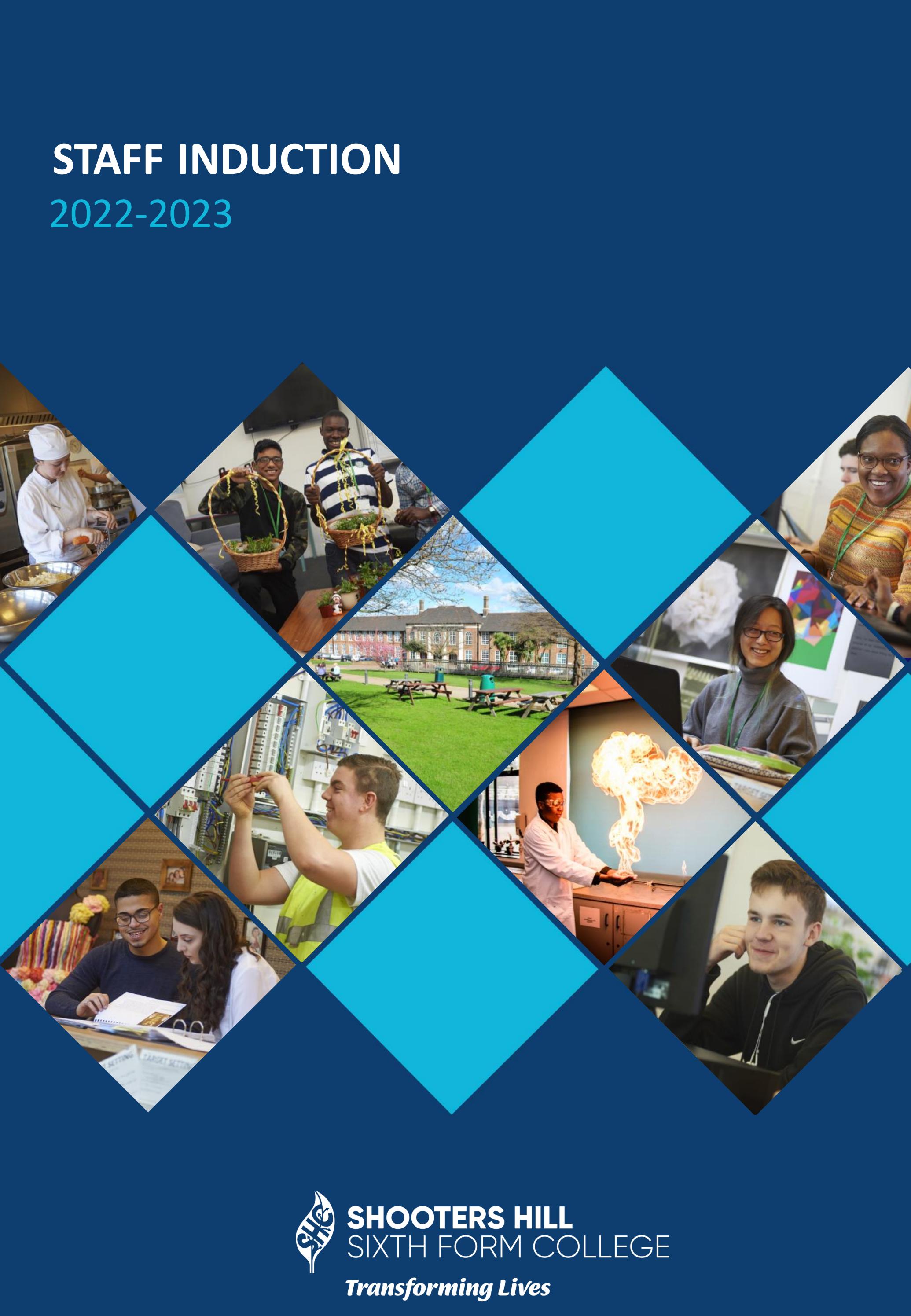 Staff Induction Booklet by Shooters Hill Sixth Form College - Issuu