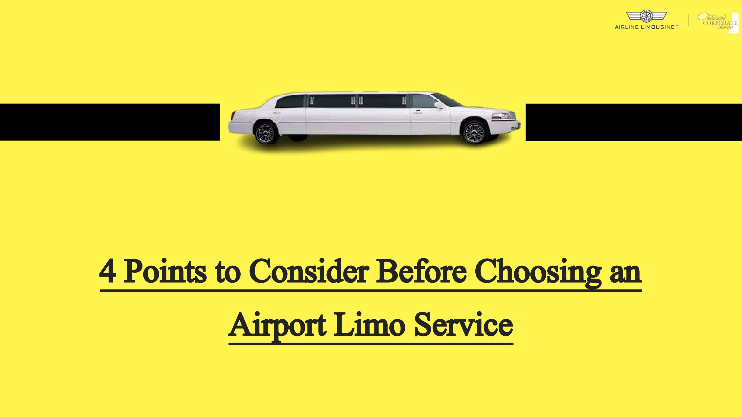 4 Tips for Booking the Best Airport Limo Service by Airline Limousine ...