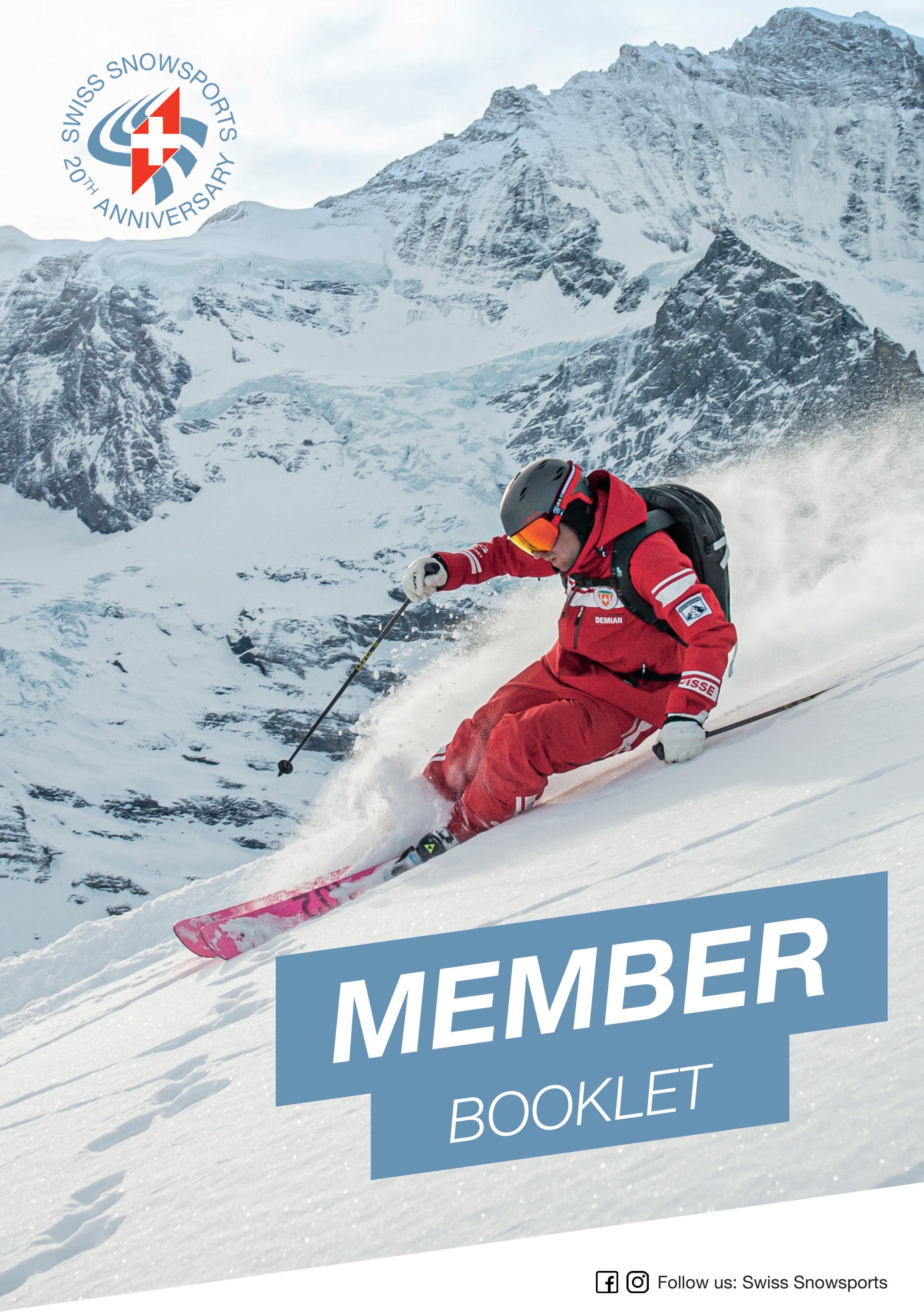 Member Booklet 2022/23 by Swiss Snowsports - Issuu