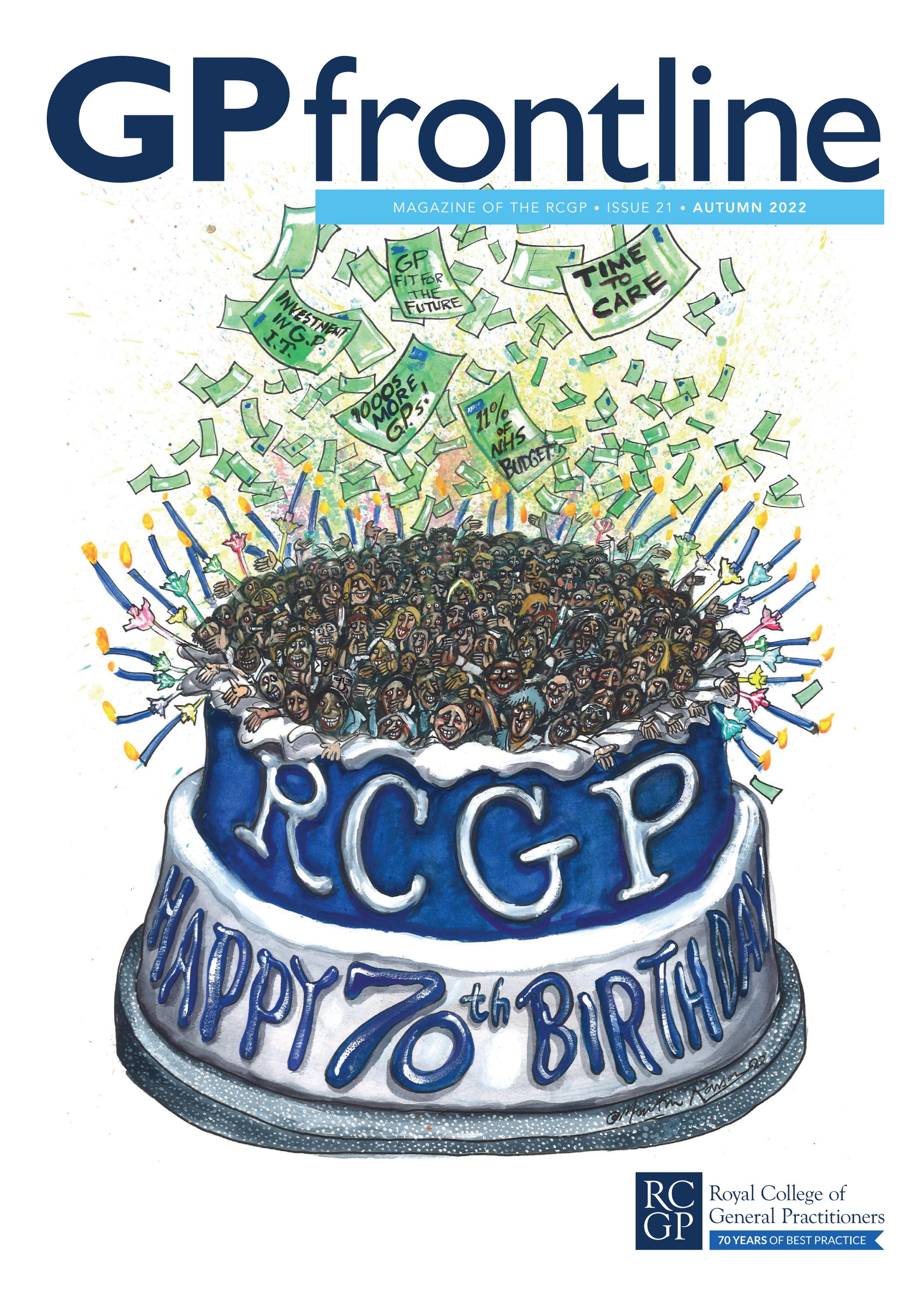 GP Frontline, Autumn 2022 by RCGP - Issuu
