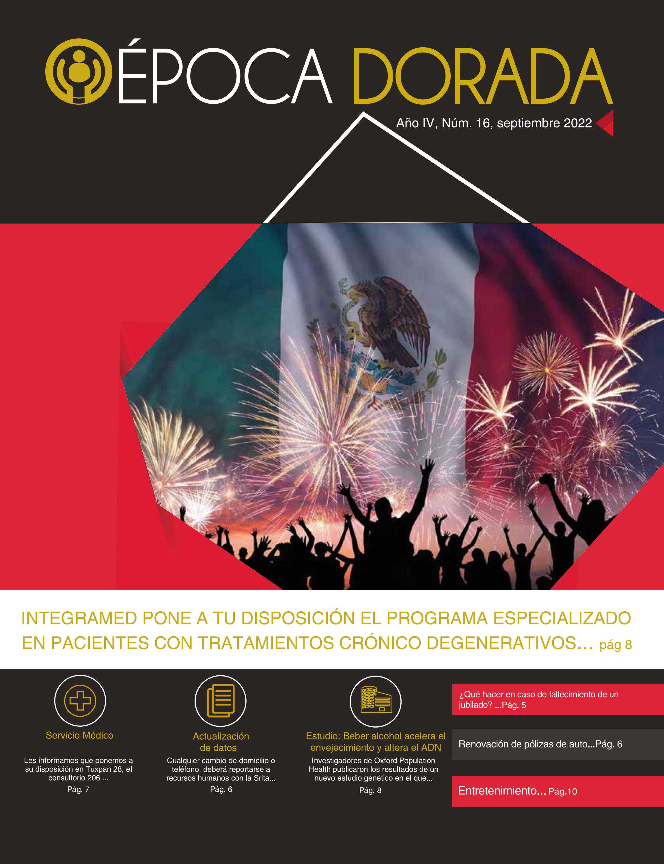 Época Dorada, Año IV, Volumen 16 by IntegraMed - Issuu