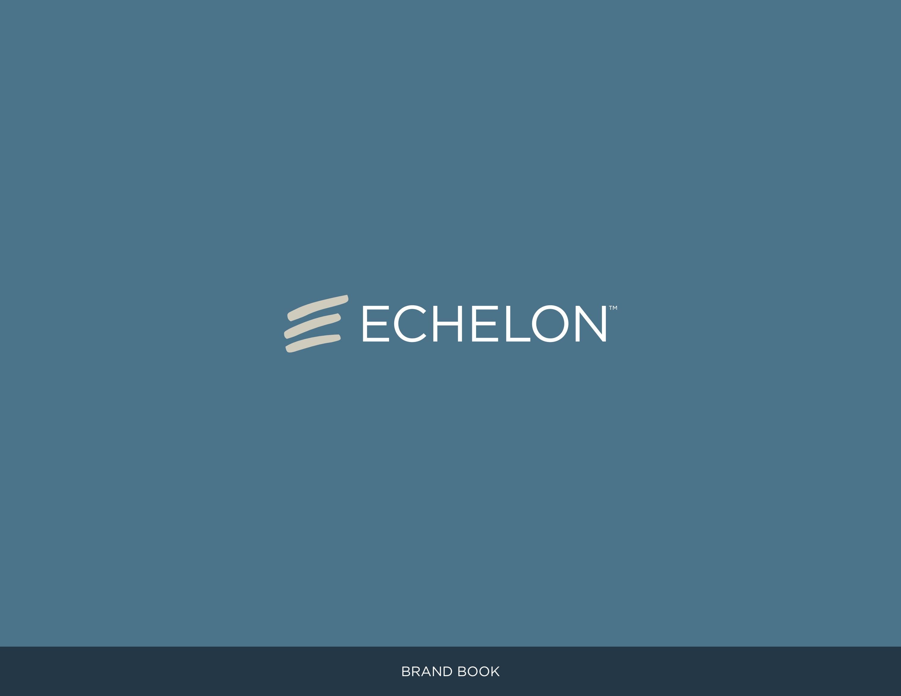 ECHELON Brand Book by echelonmg - Issuu