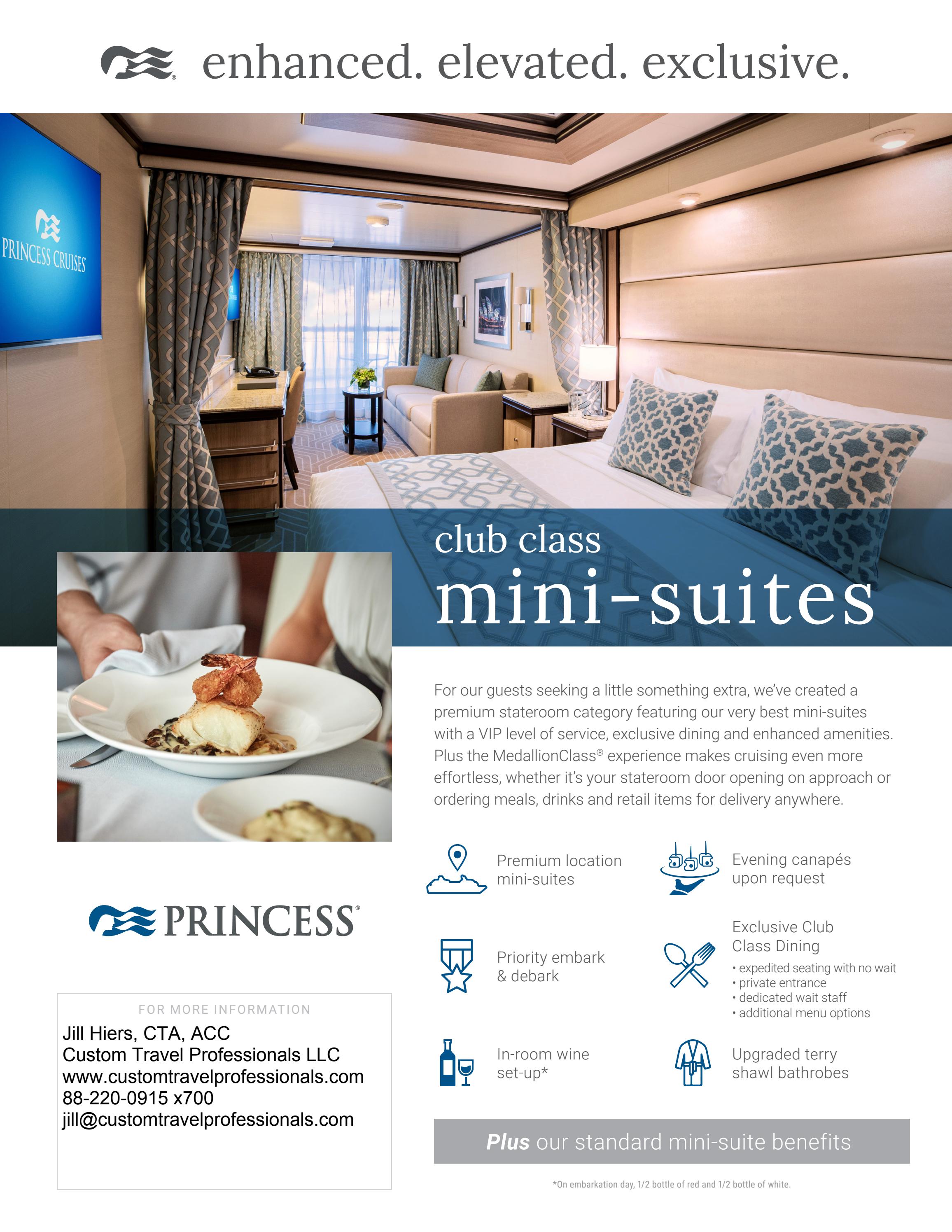 Princess Cruise Line Club Class by Custom Travel Professionals LLC - Issuu