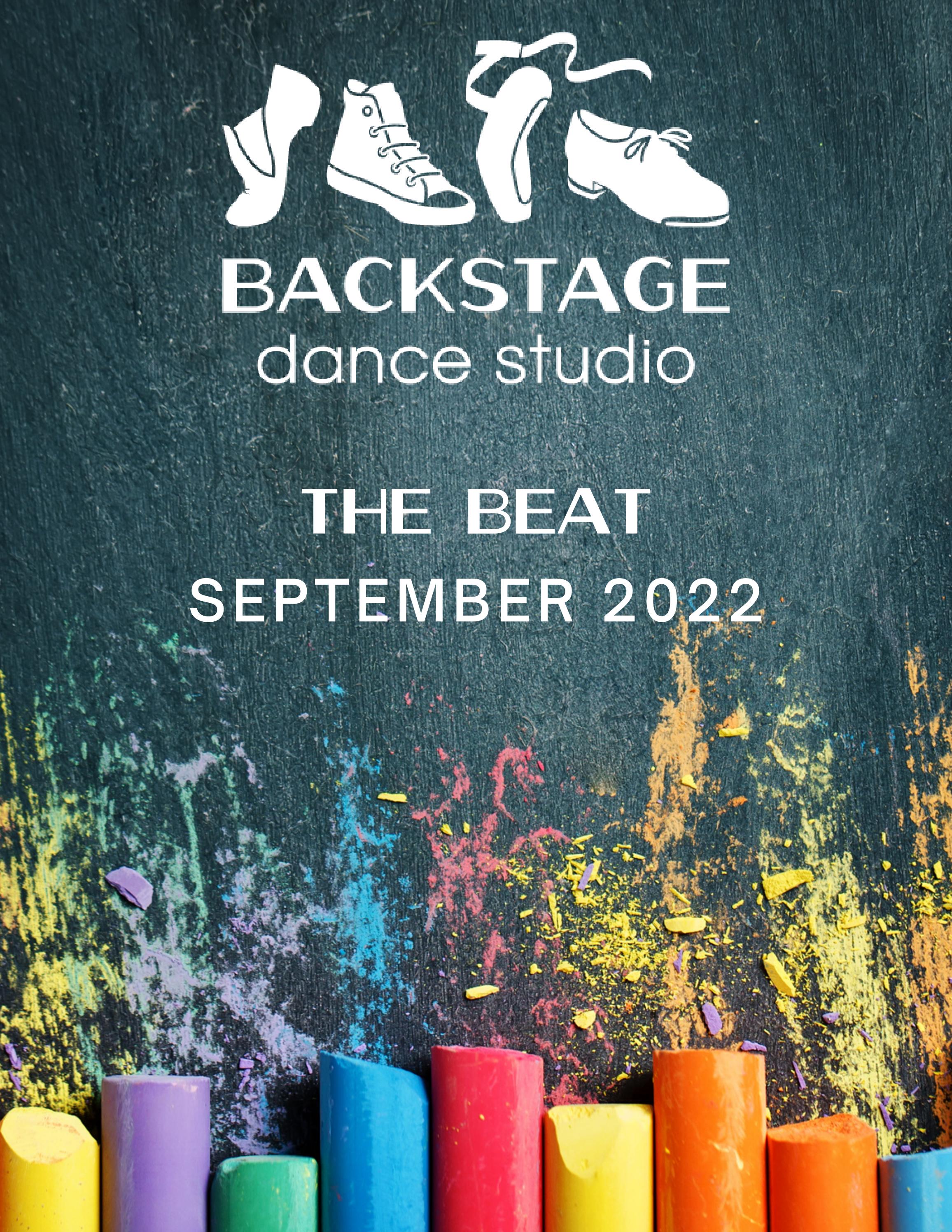 September 2022 Backstage Dance Studio Newsletter by ...