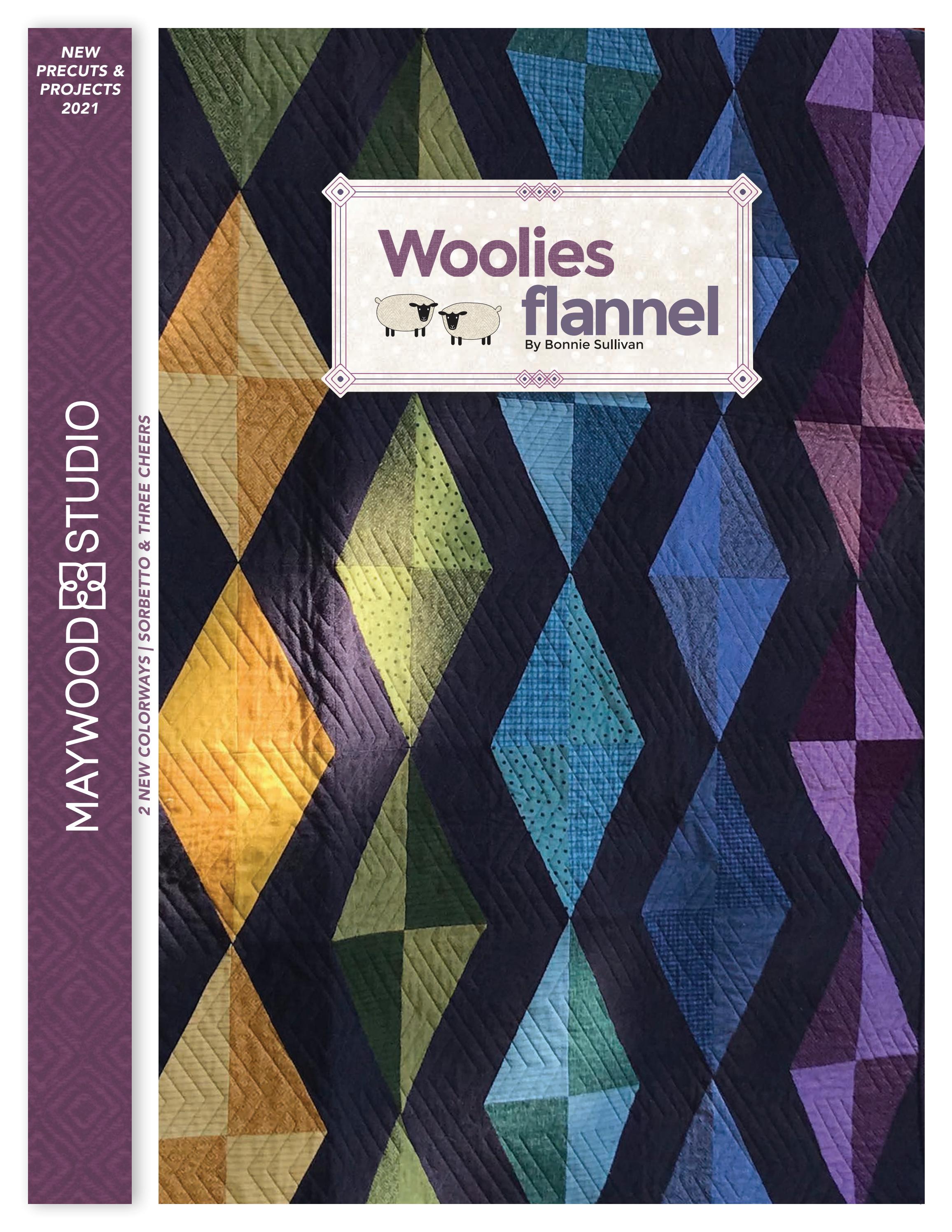 Maywood Studio - Woolies Flannel Precuts & Project Book by EE Schenck ...