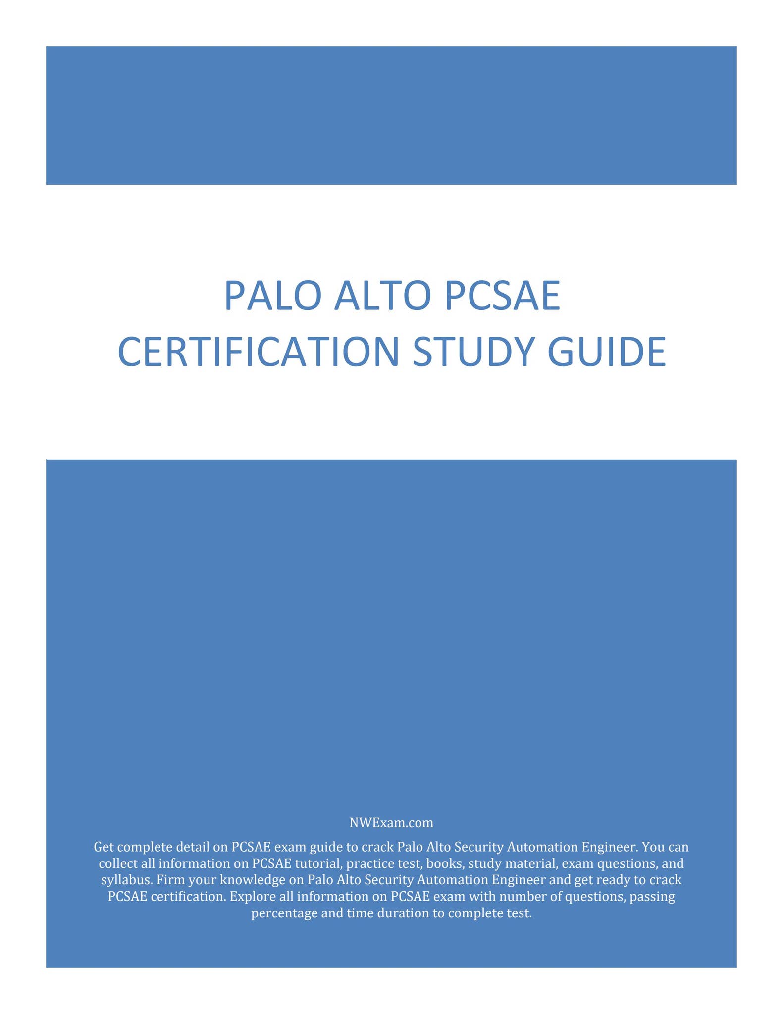 Palo Alto PCSAE Certification Study Guide PDF by Ruchi Patel - Issuu
