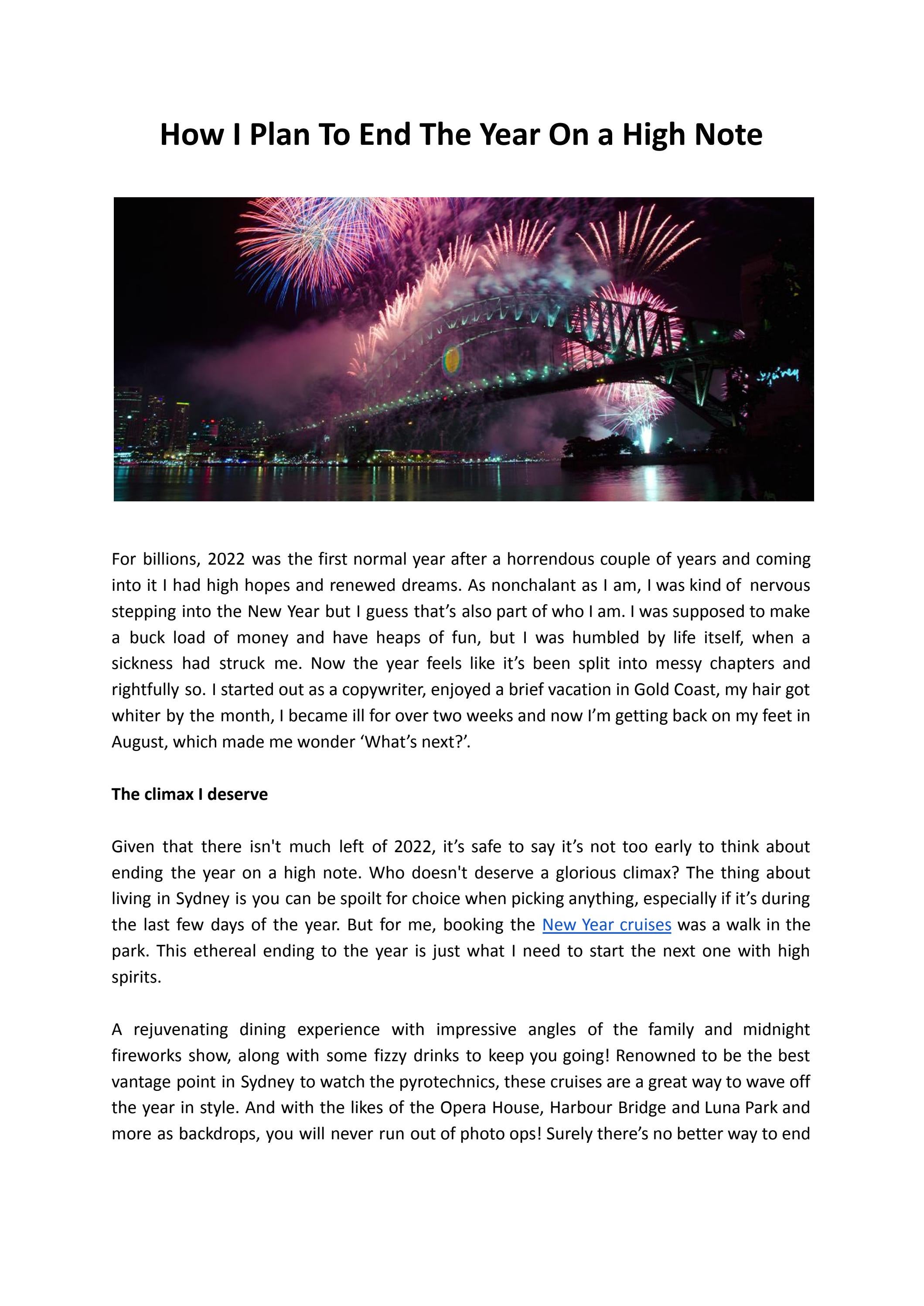 How I Plan To End The Year On a High Note by Scarlett Stark - Issuu