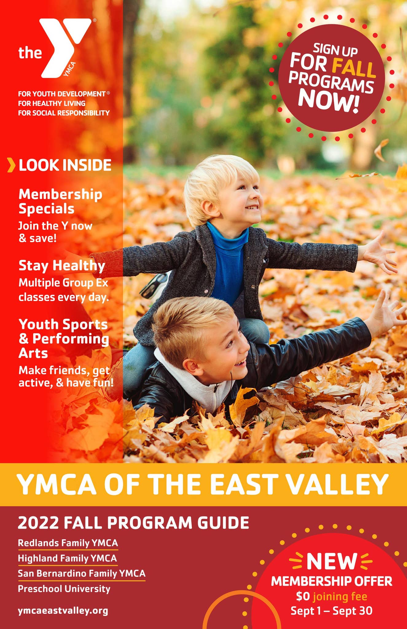 2022 Fall Program (YMCA of the East Valley) by YMCA of the East Valley ...