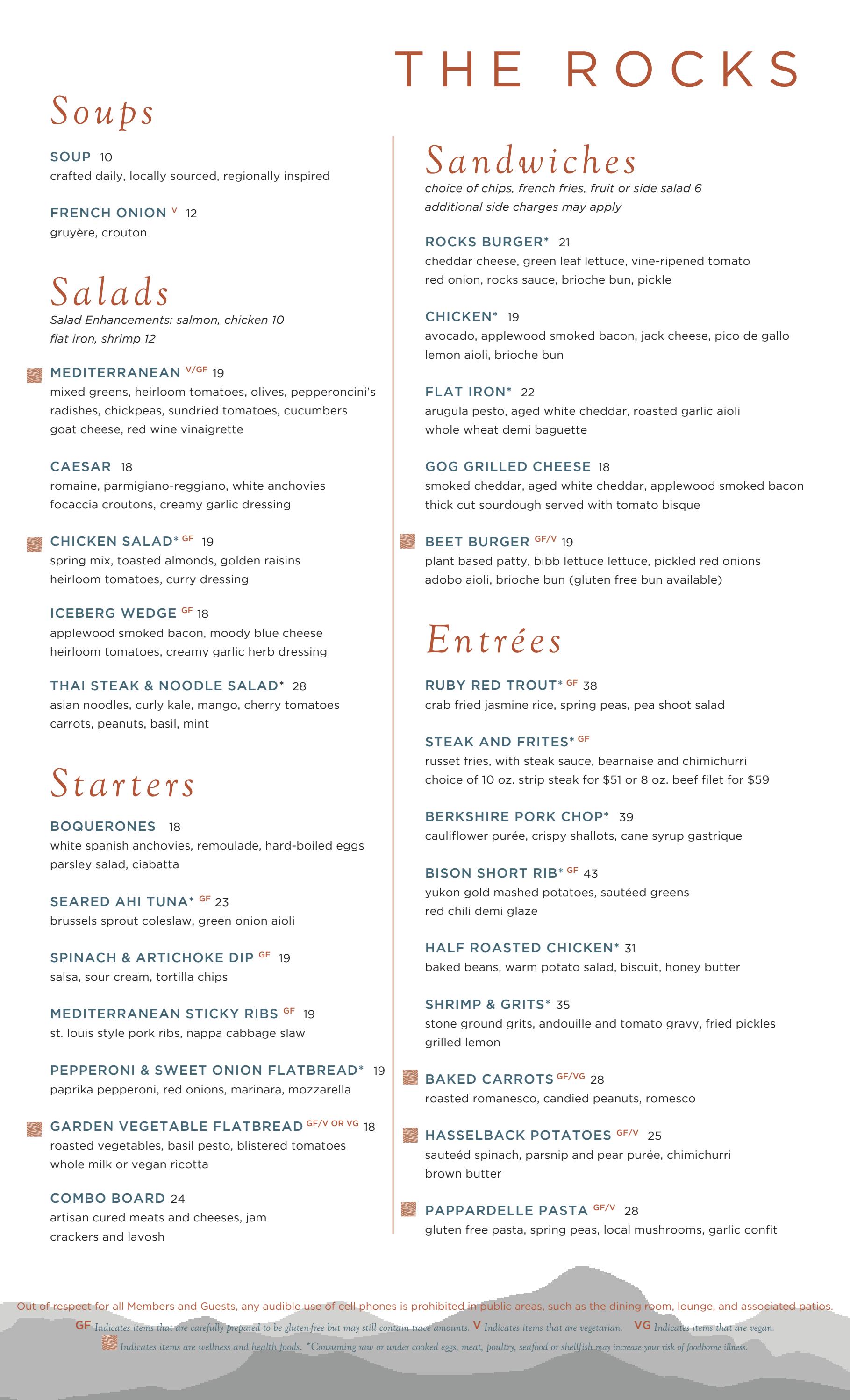 All Day Menu Rocks September 2022 by gardenofthegodsresortandclub - Issuu
