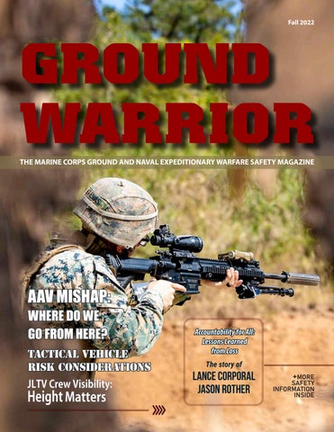 Ground Warrior Magazine - Fall 2022 by navalsafetycommand - Issuu