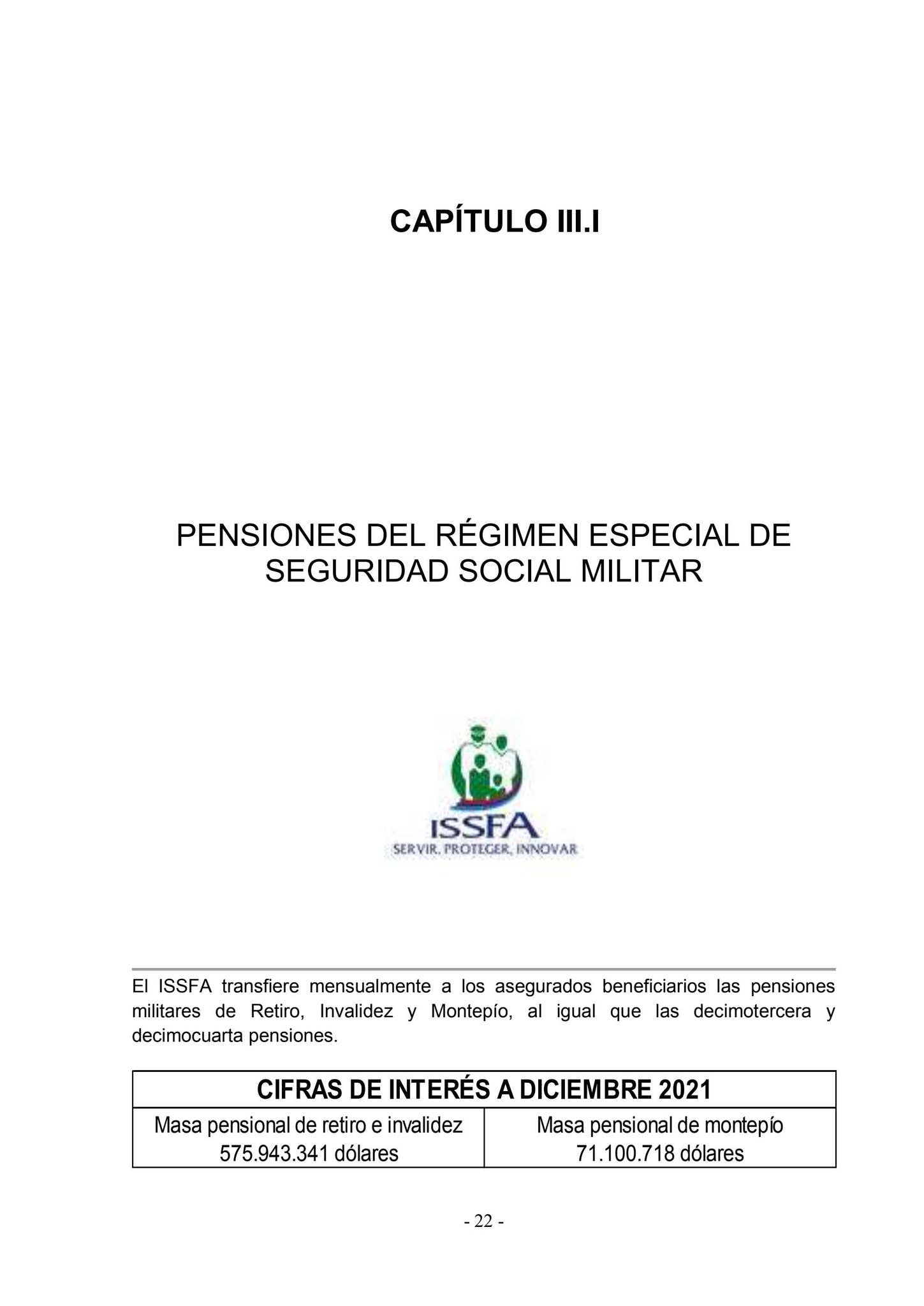 Anuario Estadístico 2021 by Issfa Ecuador - Issuu