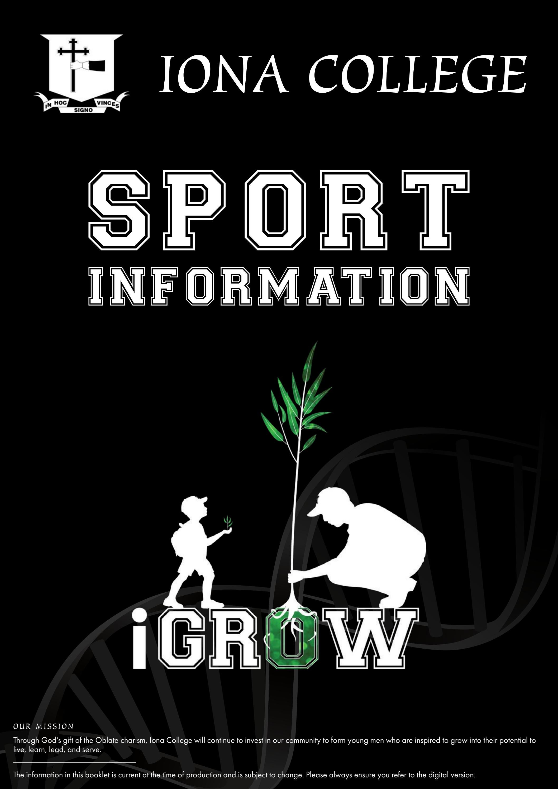 Iona Sports Brochure 2022 by ionacollegebrisbane - Issuu