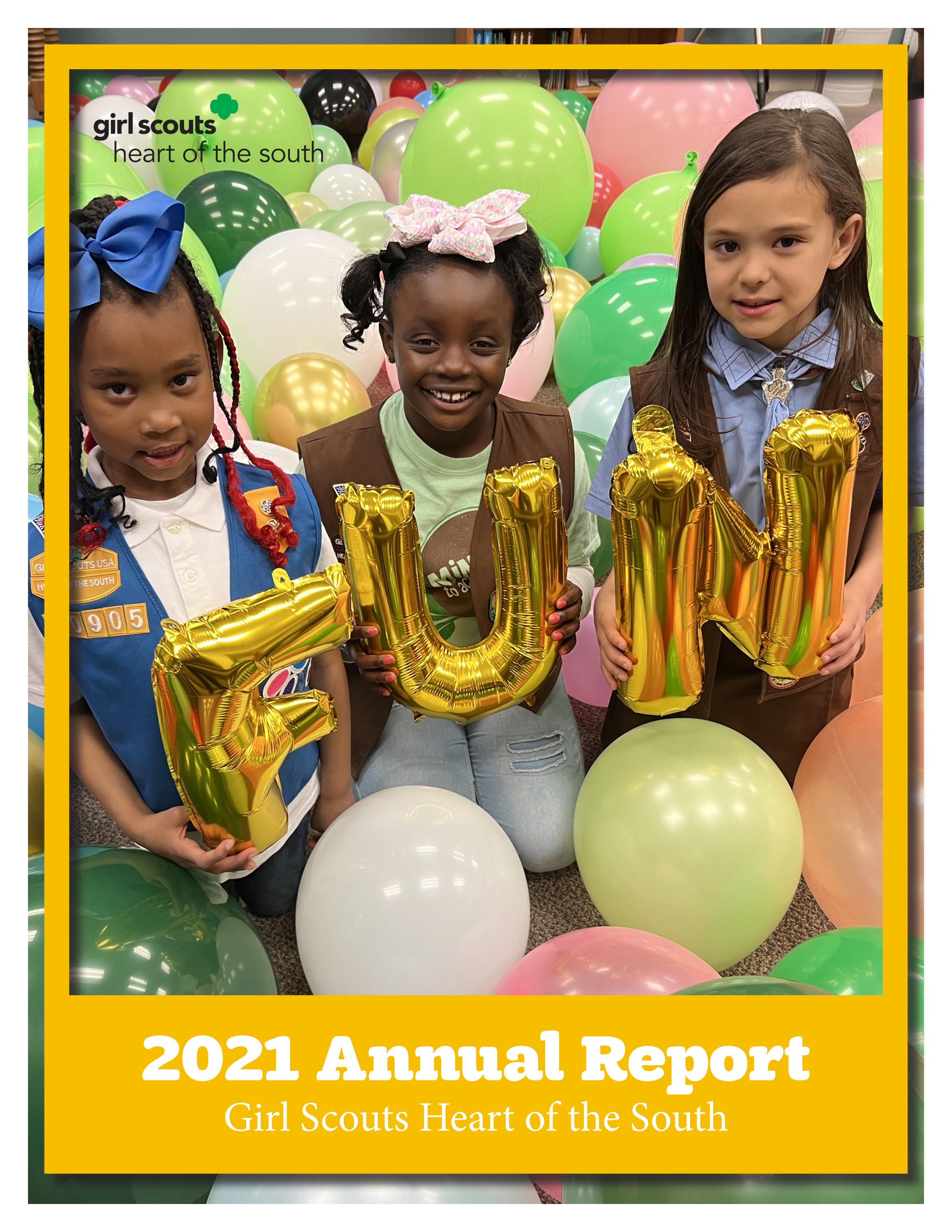 Girl Scouts Heart of the South 2020 - 2021 Annual Report by Girl Scouts ...