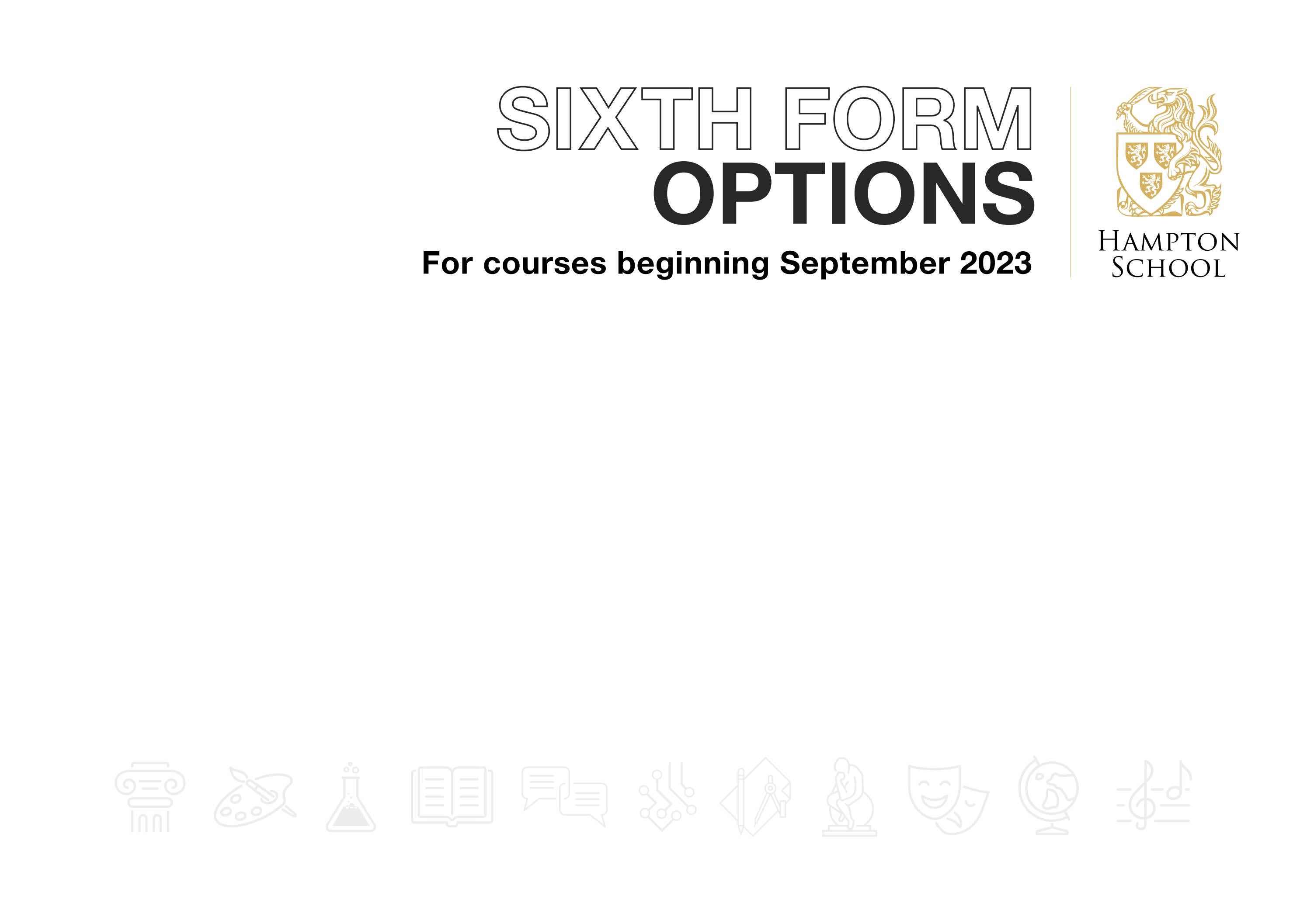 Hampton School Sixth Form Options by HamptonSchool - Issuu