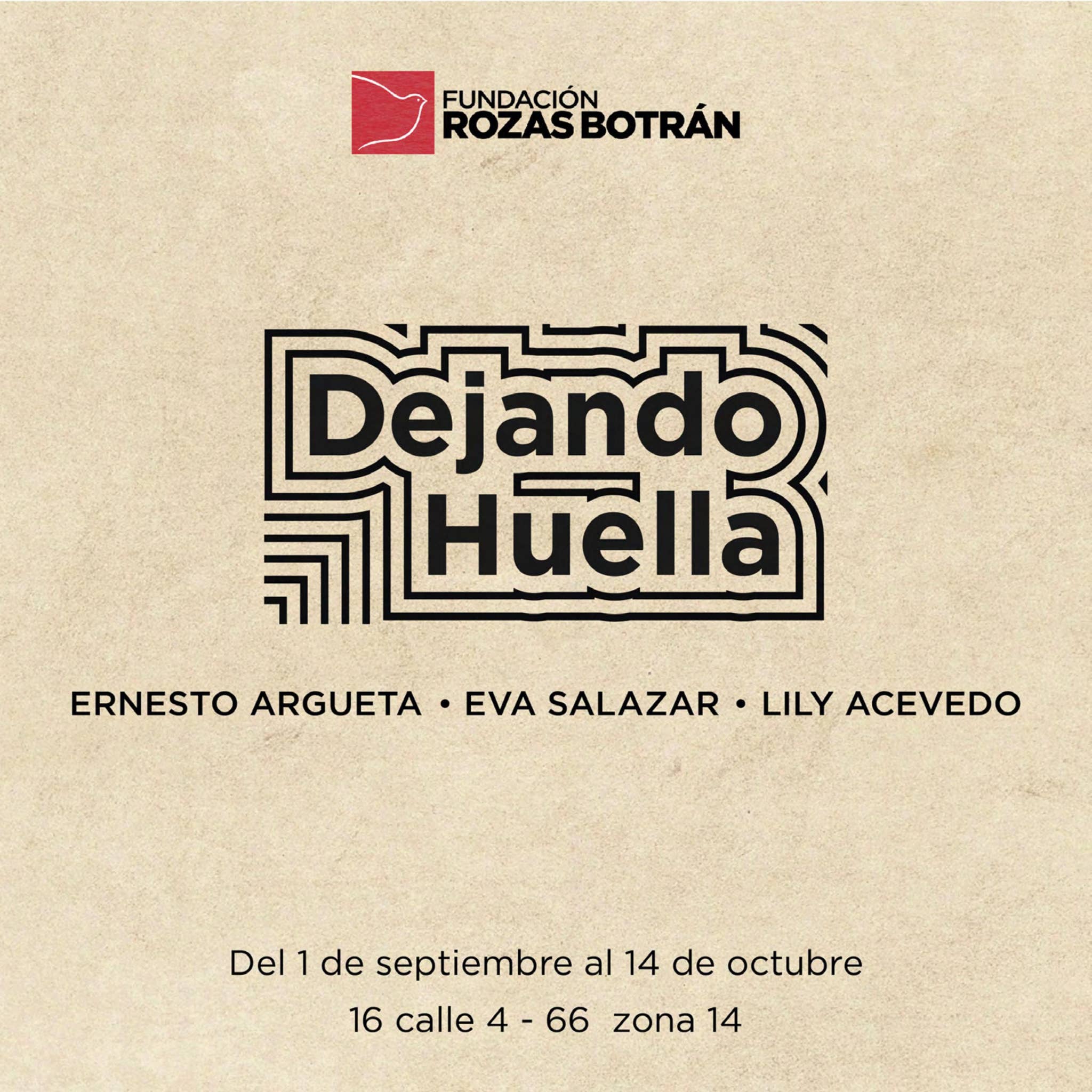 Dejando Huella - Ernesto Argueta, Eva Salazar y Lily Acevedo. by ...