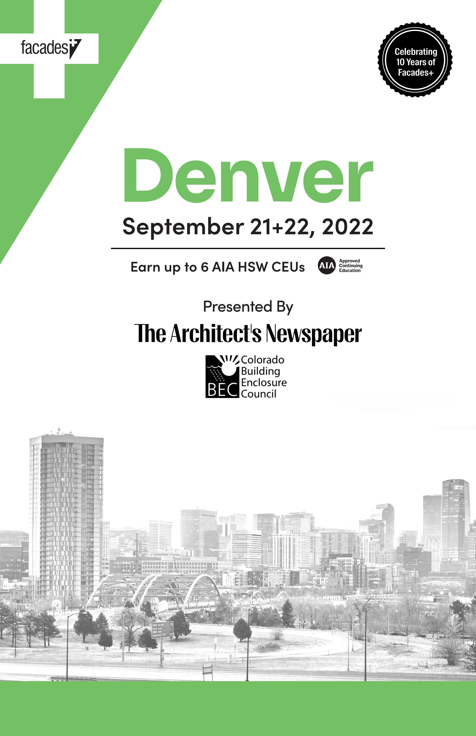Facades+ Denver 2022 by The Architect's Newspaper - Issuu
