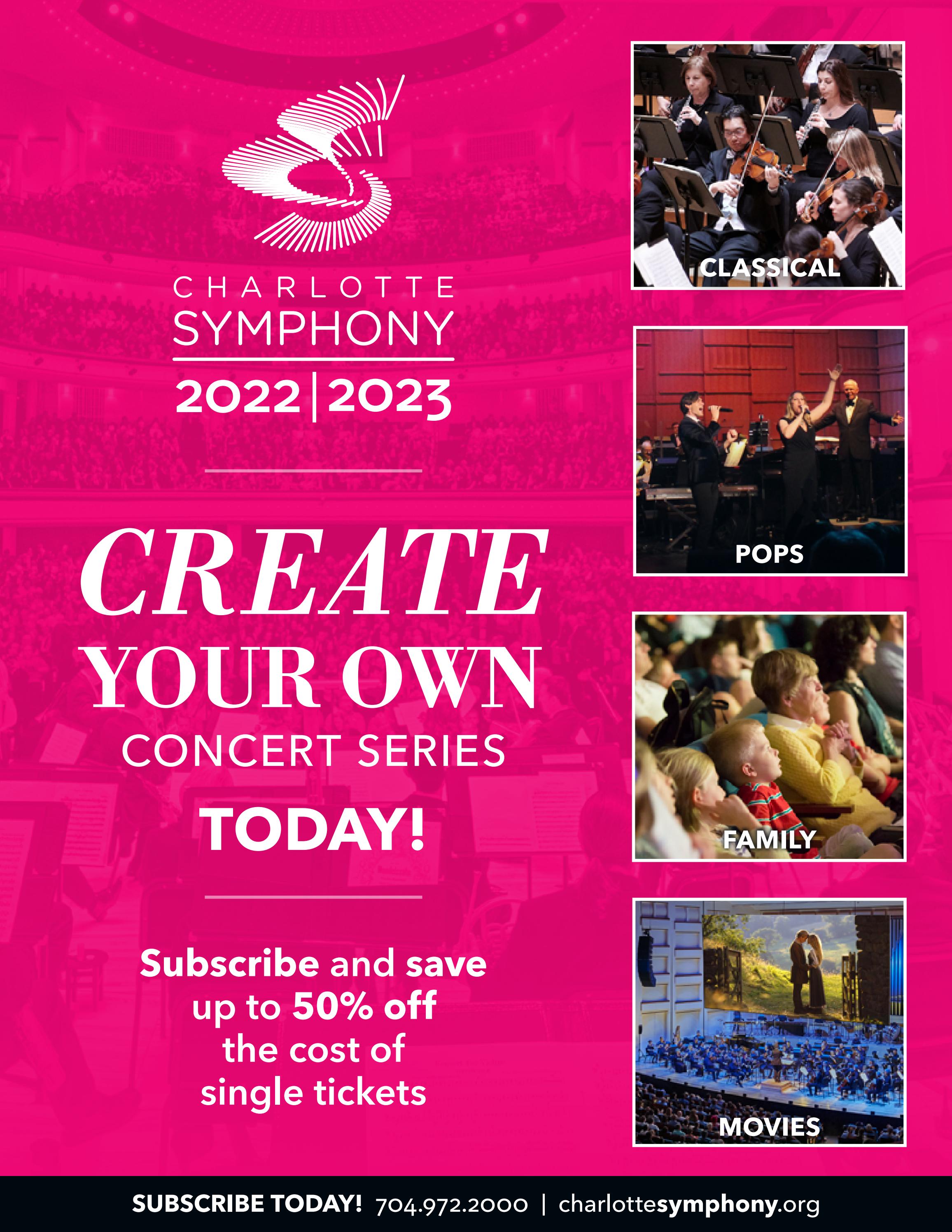 CSO 2022-2023 Create Your Own Subscription Brochure by Charlotte ...