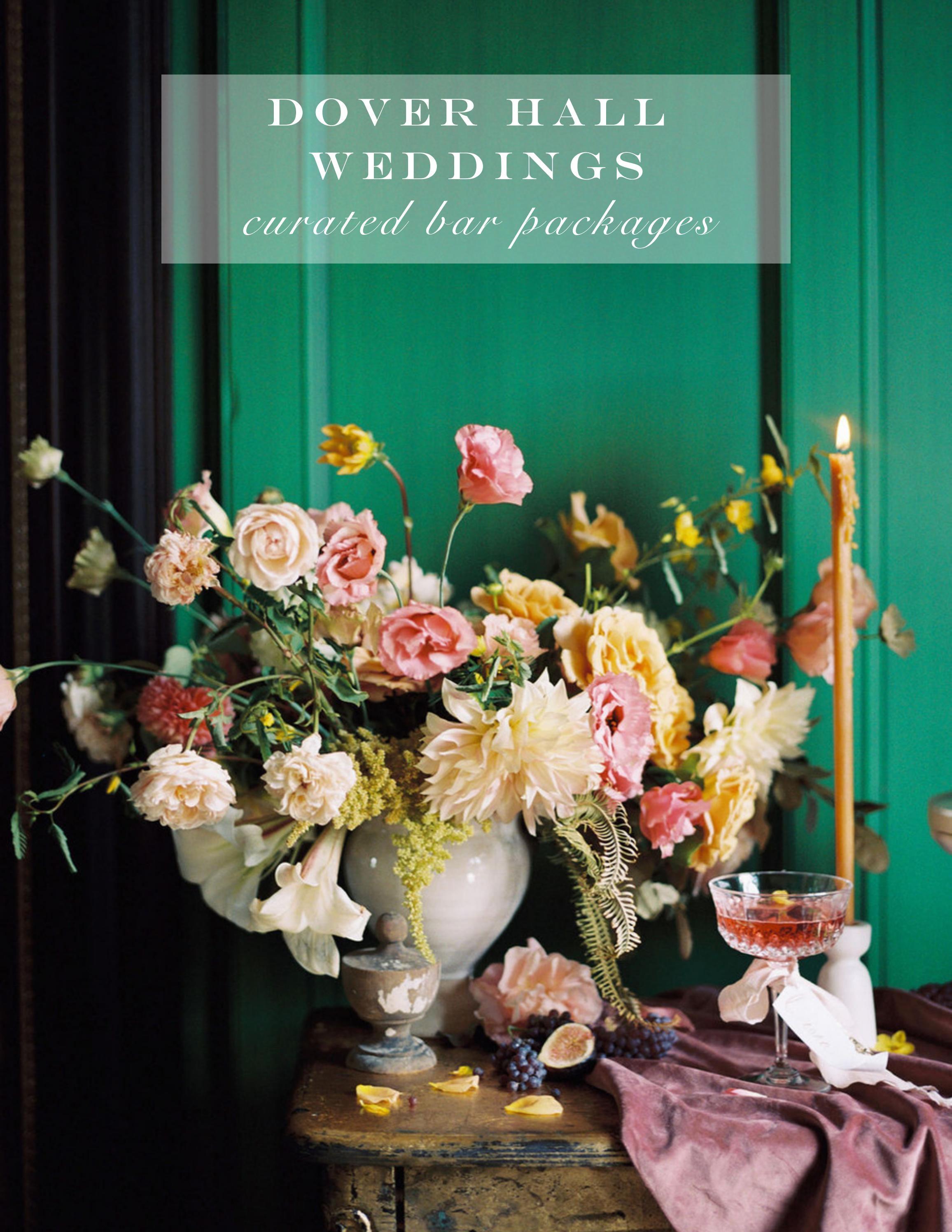 Dover Hall Wedding's Bar Packages by Dover Hall - Issuu