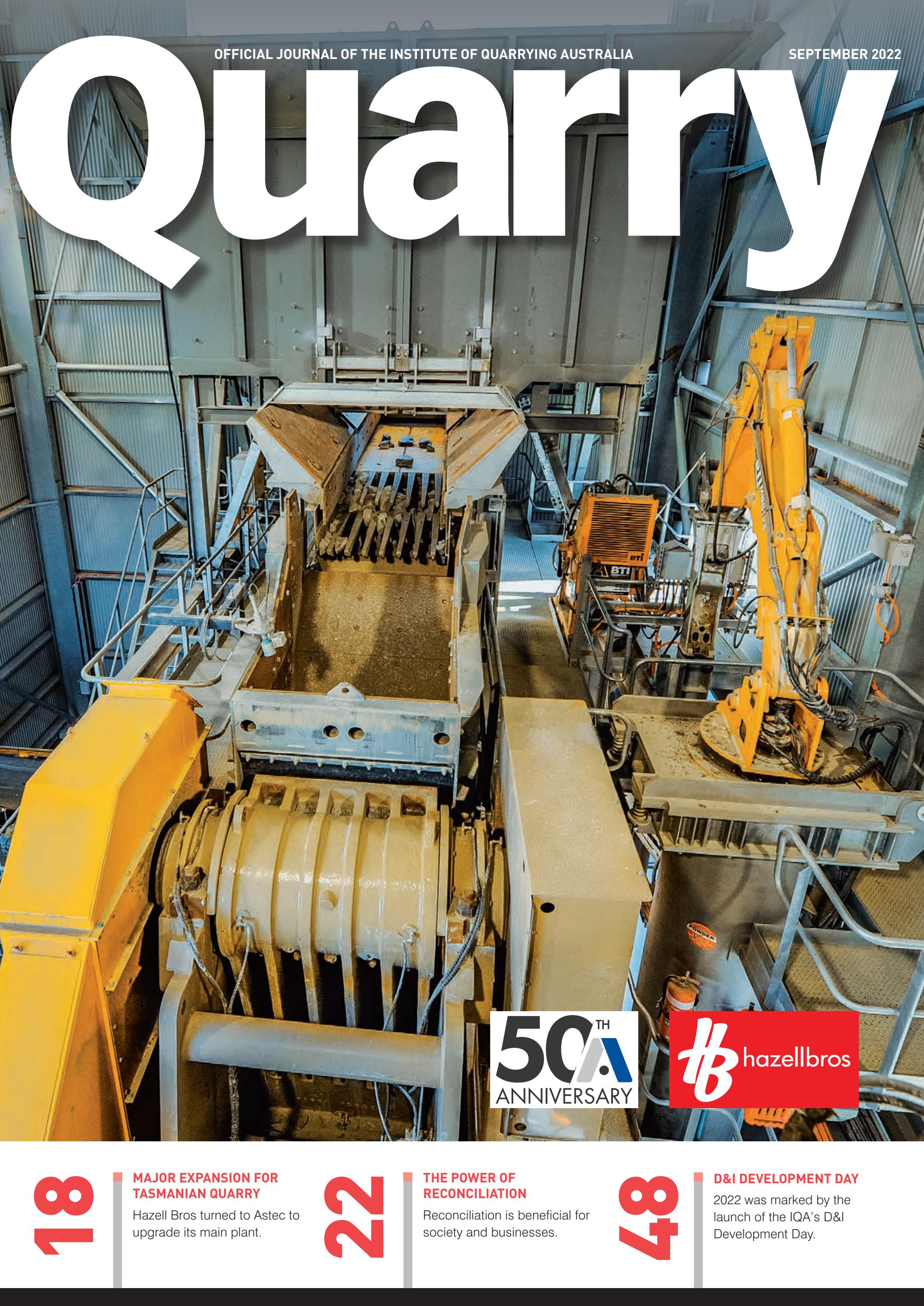 Quarry SEPTEMBER 2022 by Prime Creative Media - Issuu