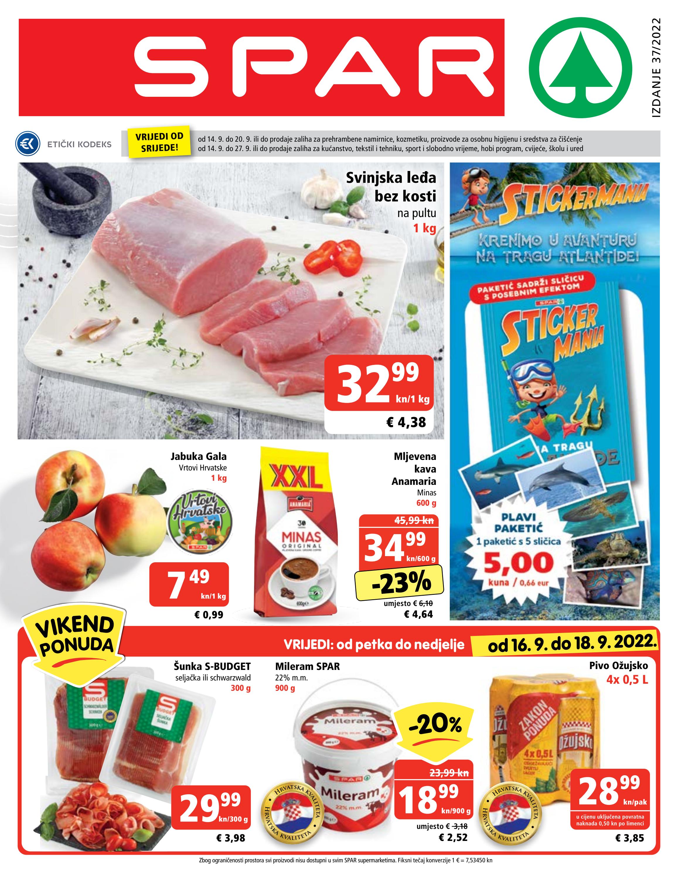 Spar katalog od 15.-27.09.2022. by Catalog.hr - Issuu