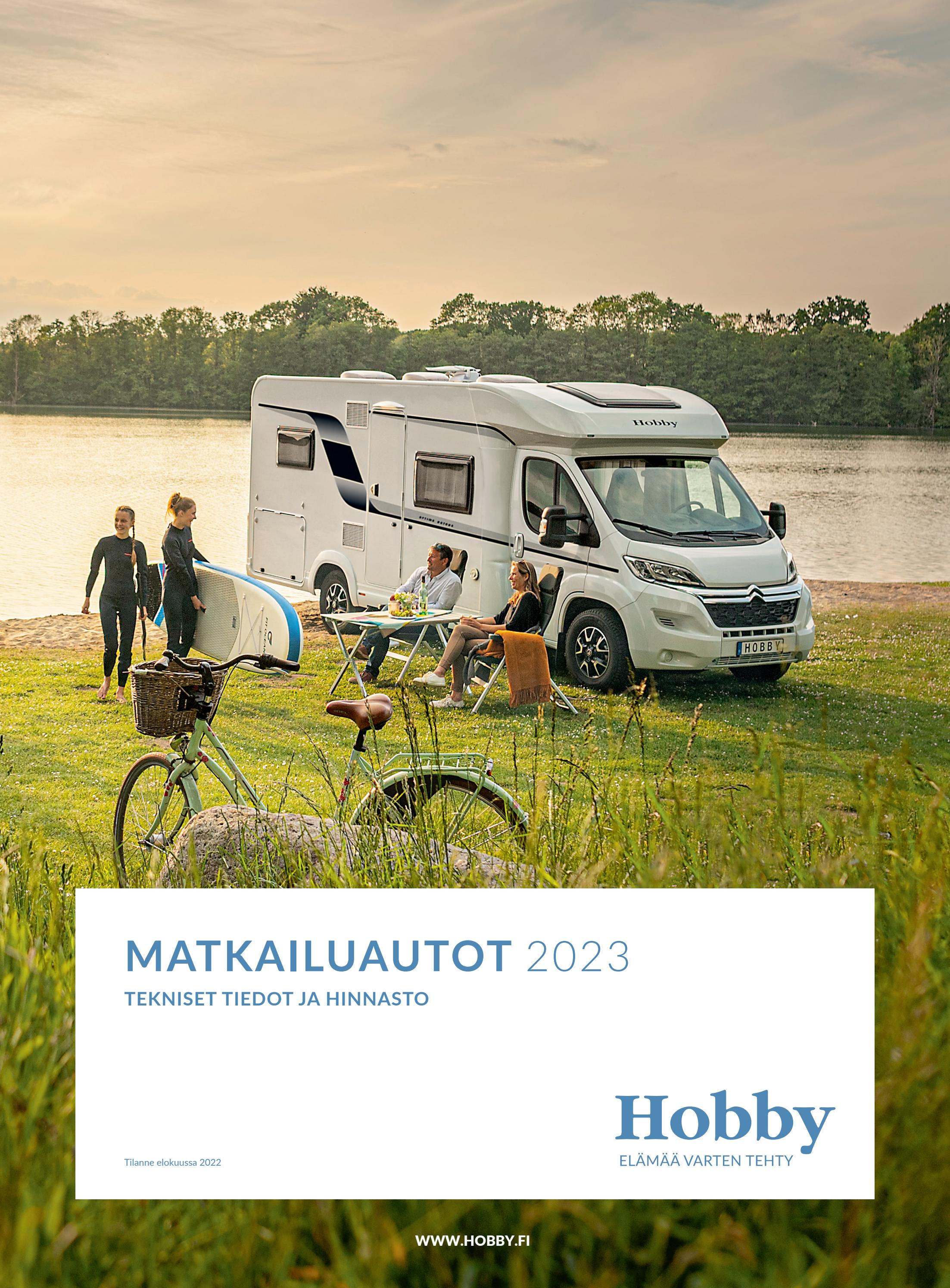 Hobby Hinnasto Matkailuautot 2023 v2 by Redland Oy - Issuu