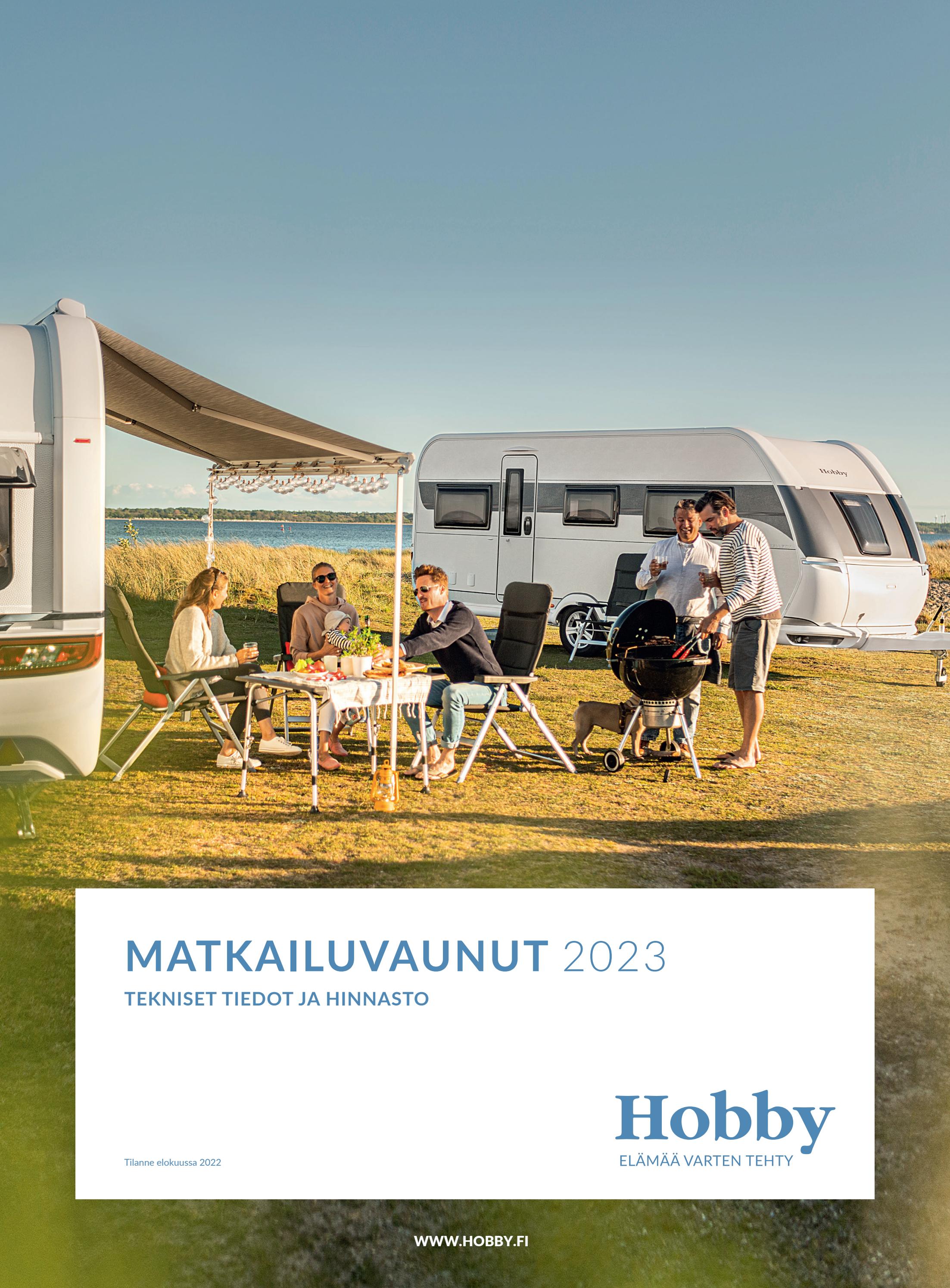 Hobby Hinnasto Matkailuvaunut 2023 v2 by Redland Oy - Issuu