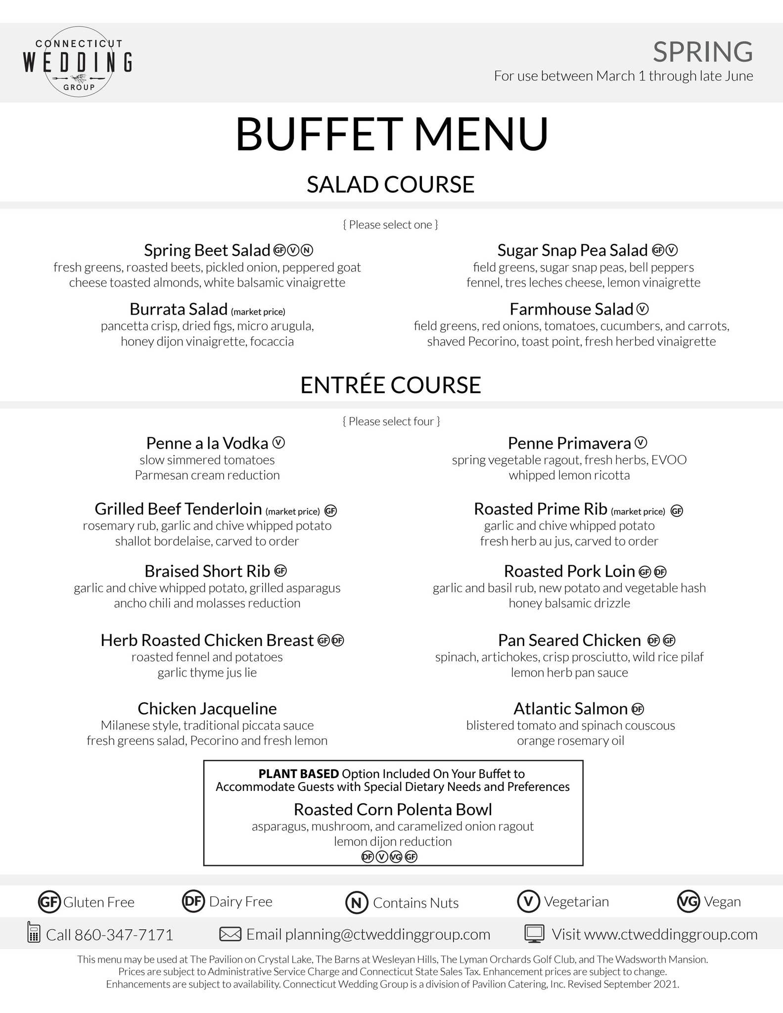 Spring_Buffet_Menu_2022_NEW_Lyman by Derek Brown - Issuu