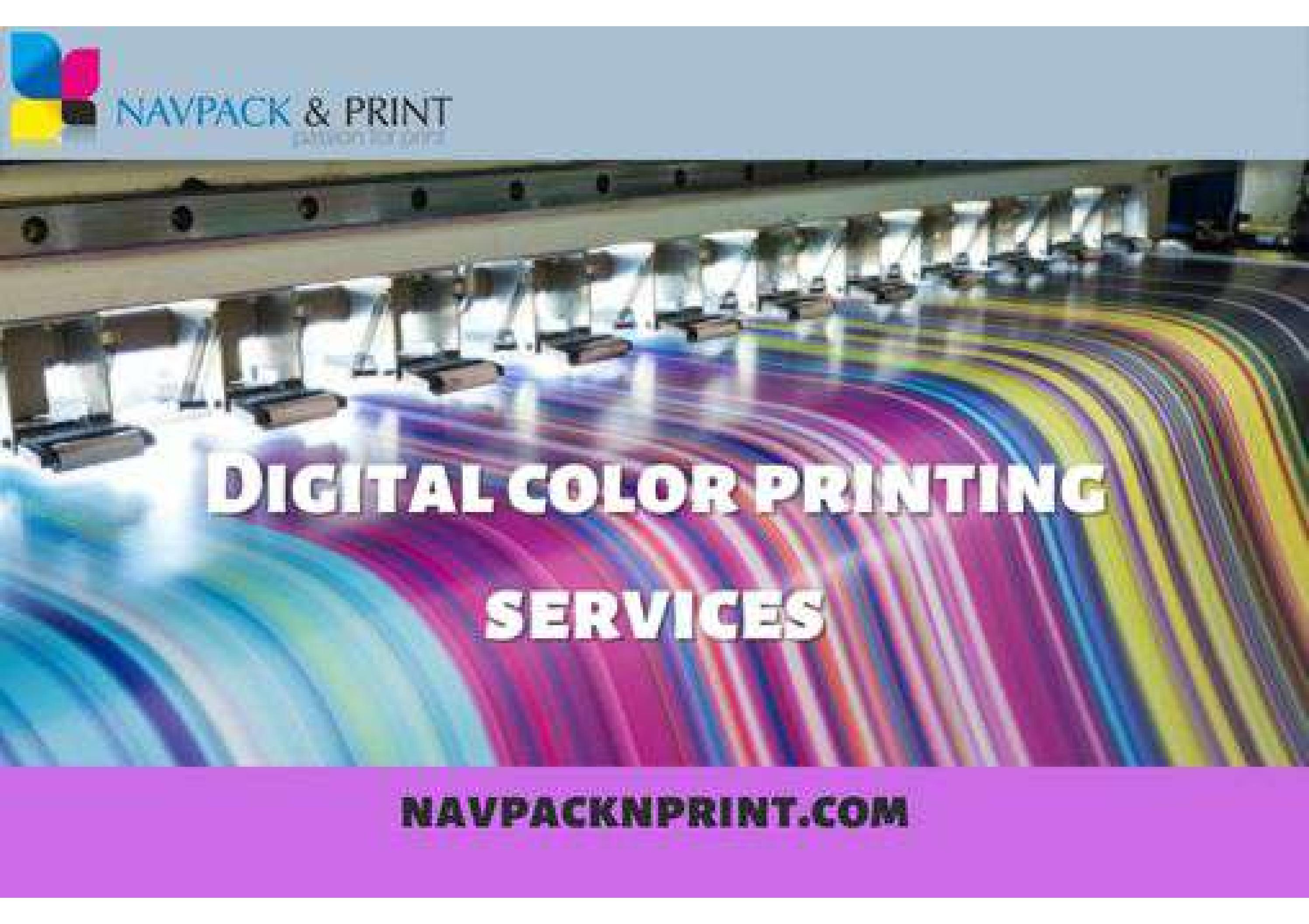 Creative, flexible and efficient digital color printing services by ...