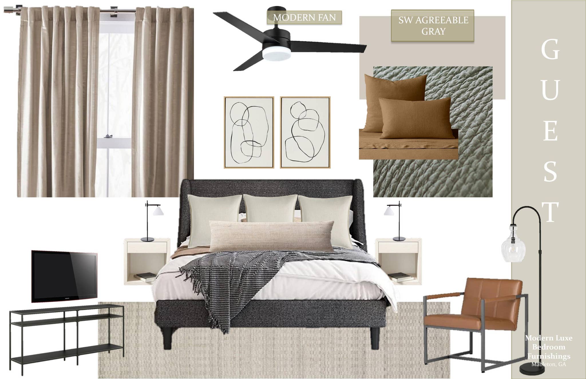 Guest Bedroom_Mood Board by Sheena Welch - Issuu