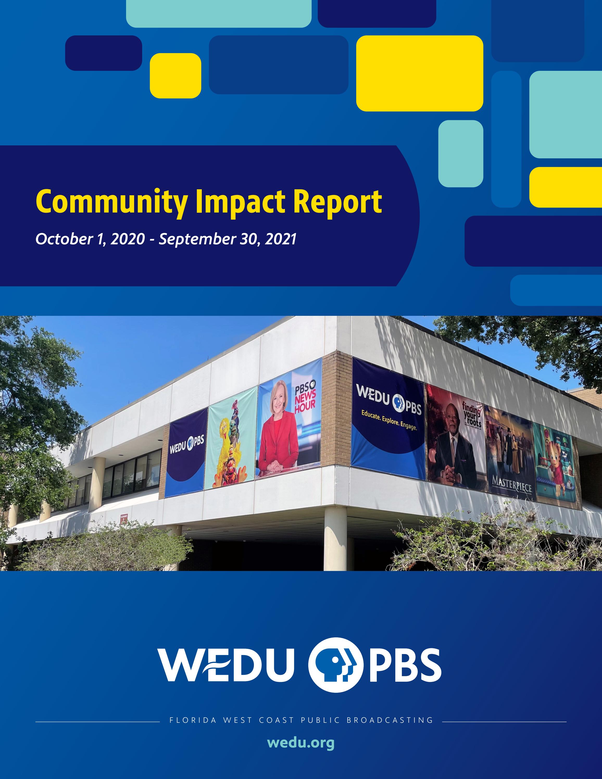 WEDU Impact Report | FY2021 by WEDU PBS - Issuu