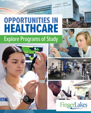 FLCC's Opportunities in Healthcare by Finger Lakes Community College ...