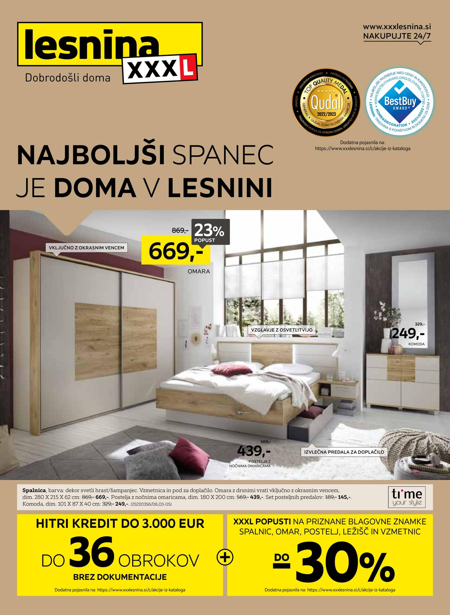 Najboljši spanec je doma v Lesnini by Lesnina XXXL Slovenija - Issuu