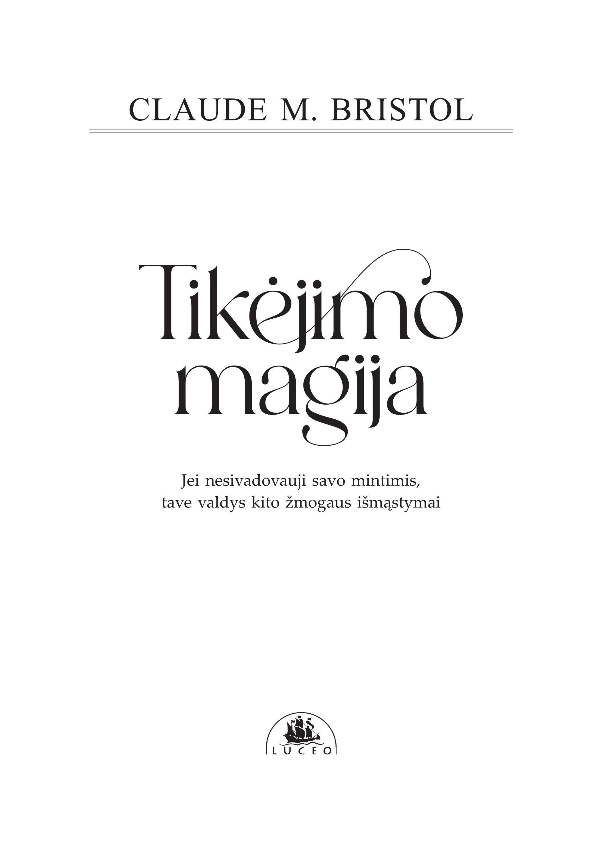Tikėjimo magija by knygos.lt - Issuu