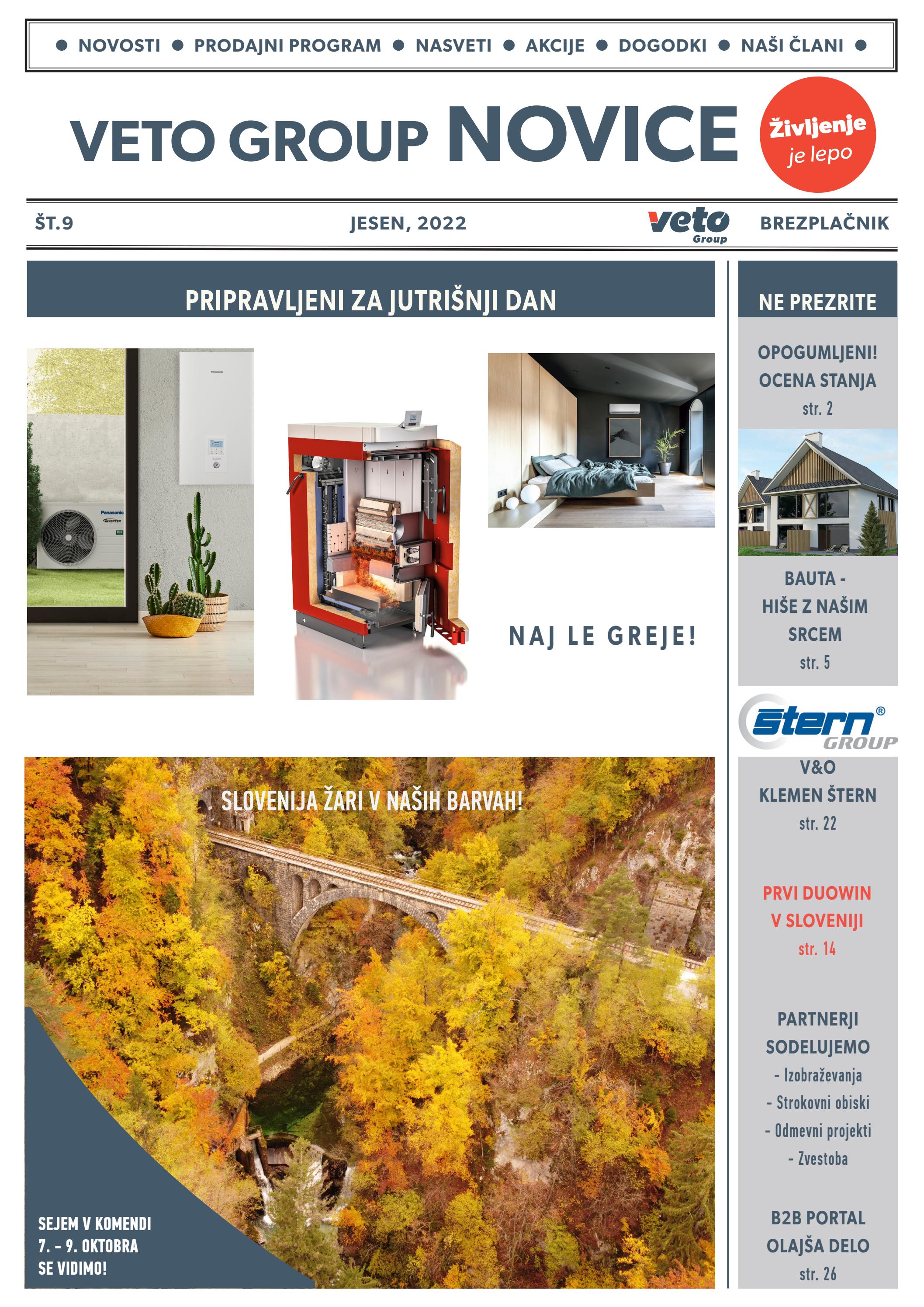 Veto Group novice št. 9 - jesen by veto_group - Issuu