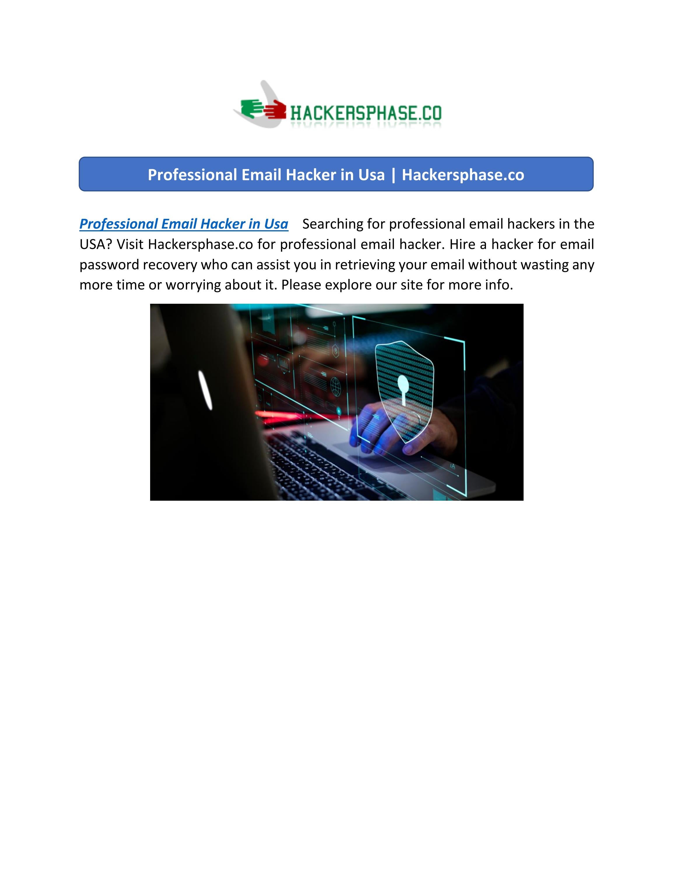 Professional Email Hacker in Usa | Hackersphase.co by hackersphasefsd ...
