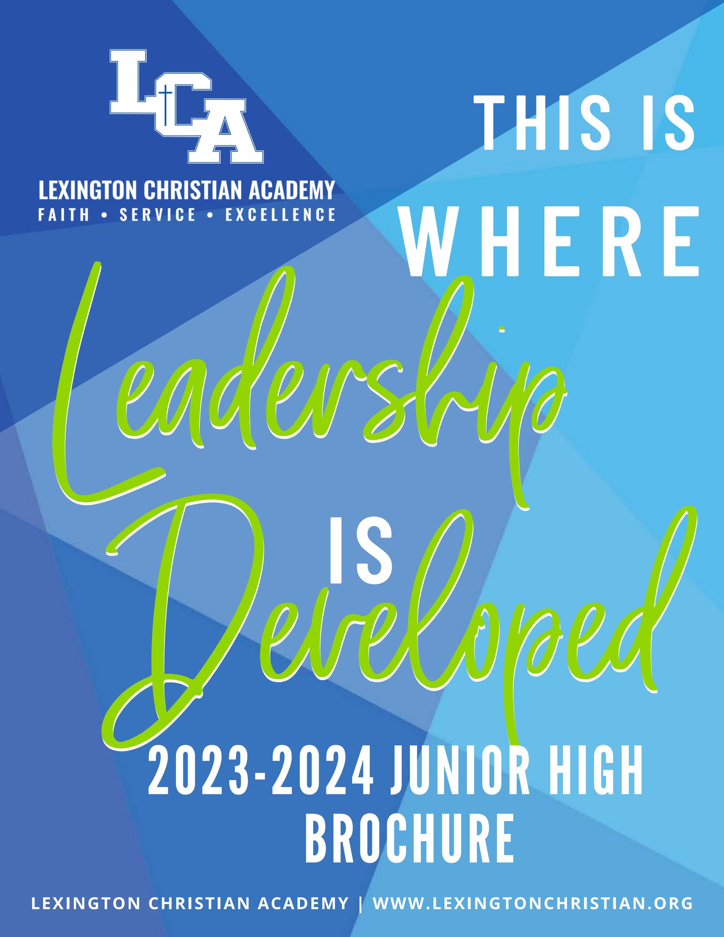 2023-24 Junior High Brochure by dan.koett - Issuu