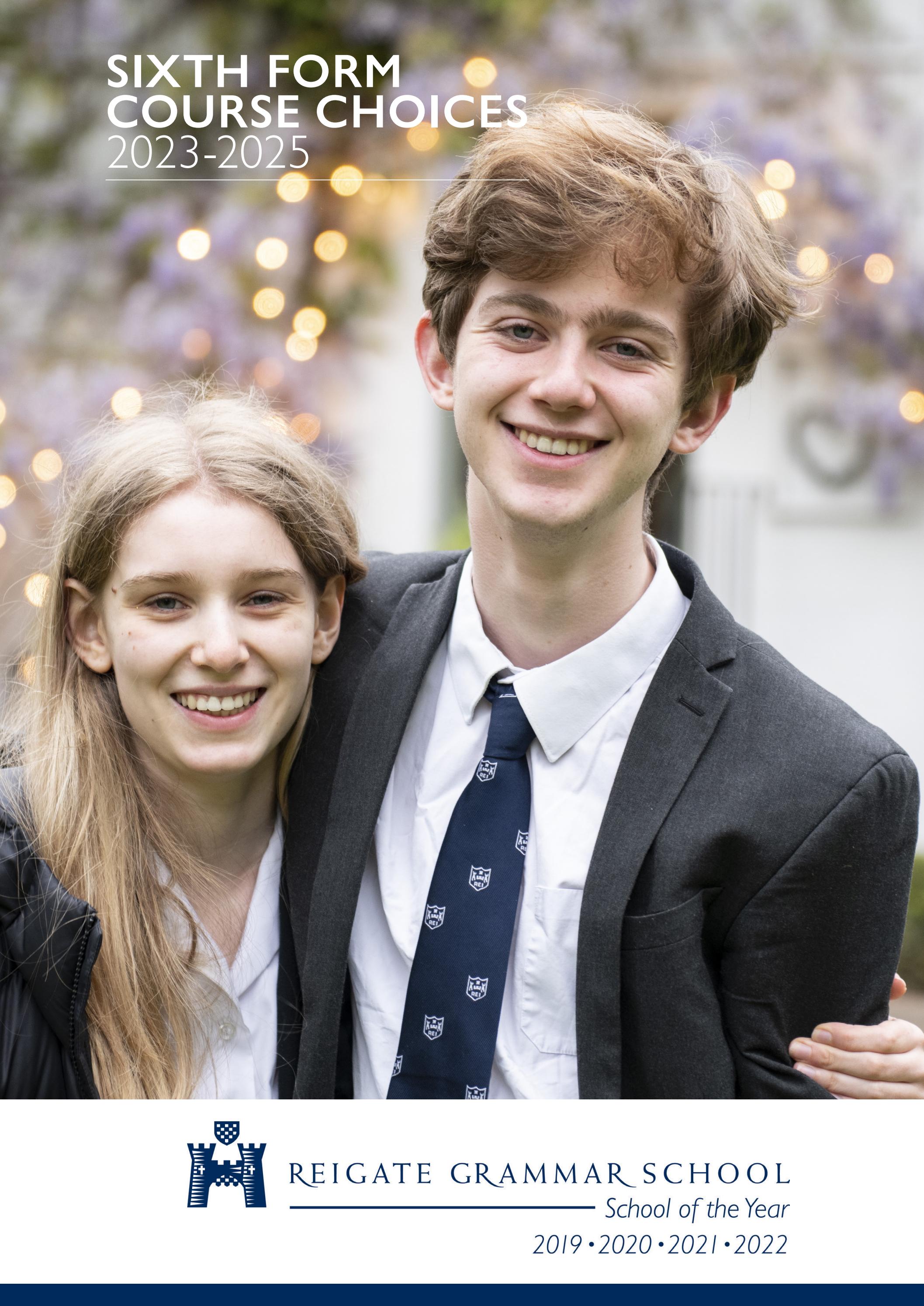 RGS Sixth Form Course Choices by RGS - Issuu