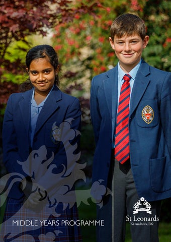 Middle Years Programme Guide by St Leonards School - Issuu