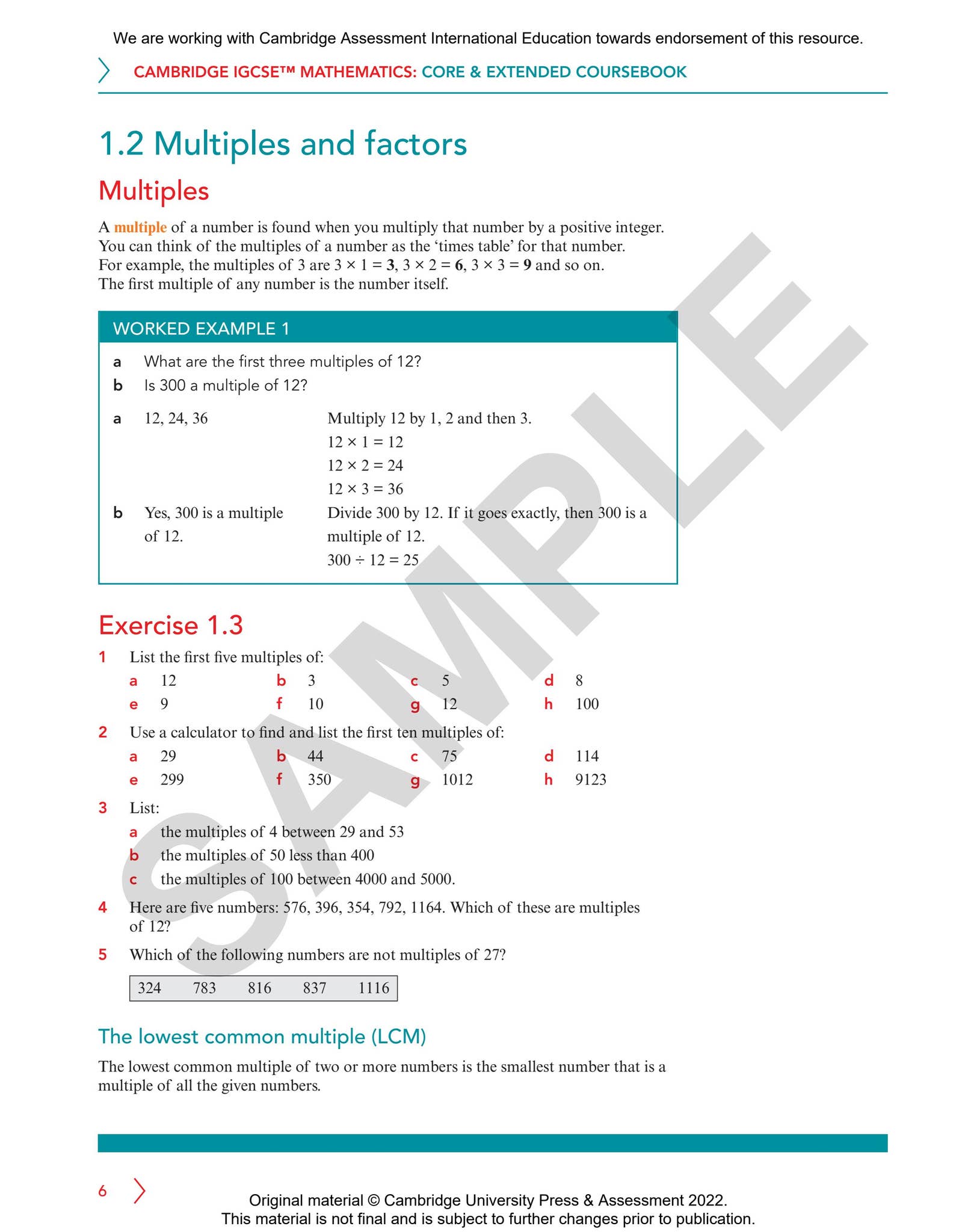 Cambridge IGSCE - Mathematics Core and Extended by Cambridge ...