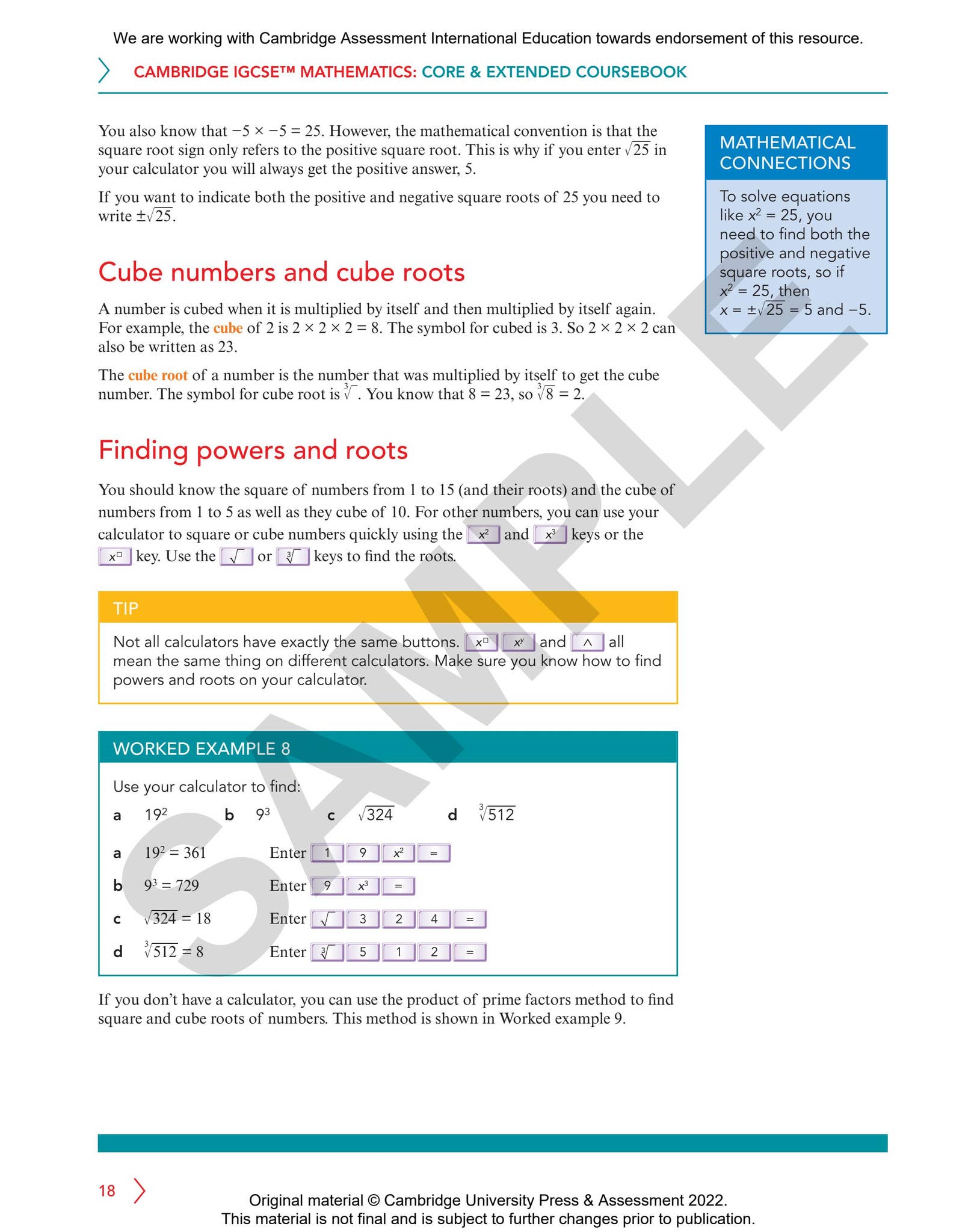 Cambridge IGSCE - Mathematics Core and Extended by Cambridge ...