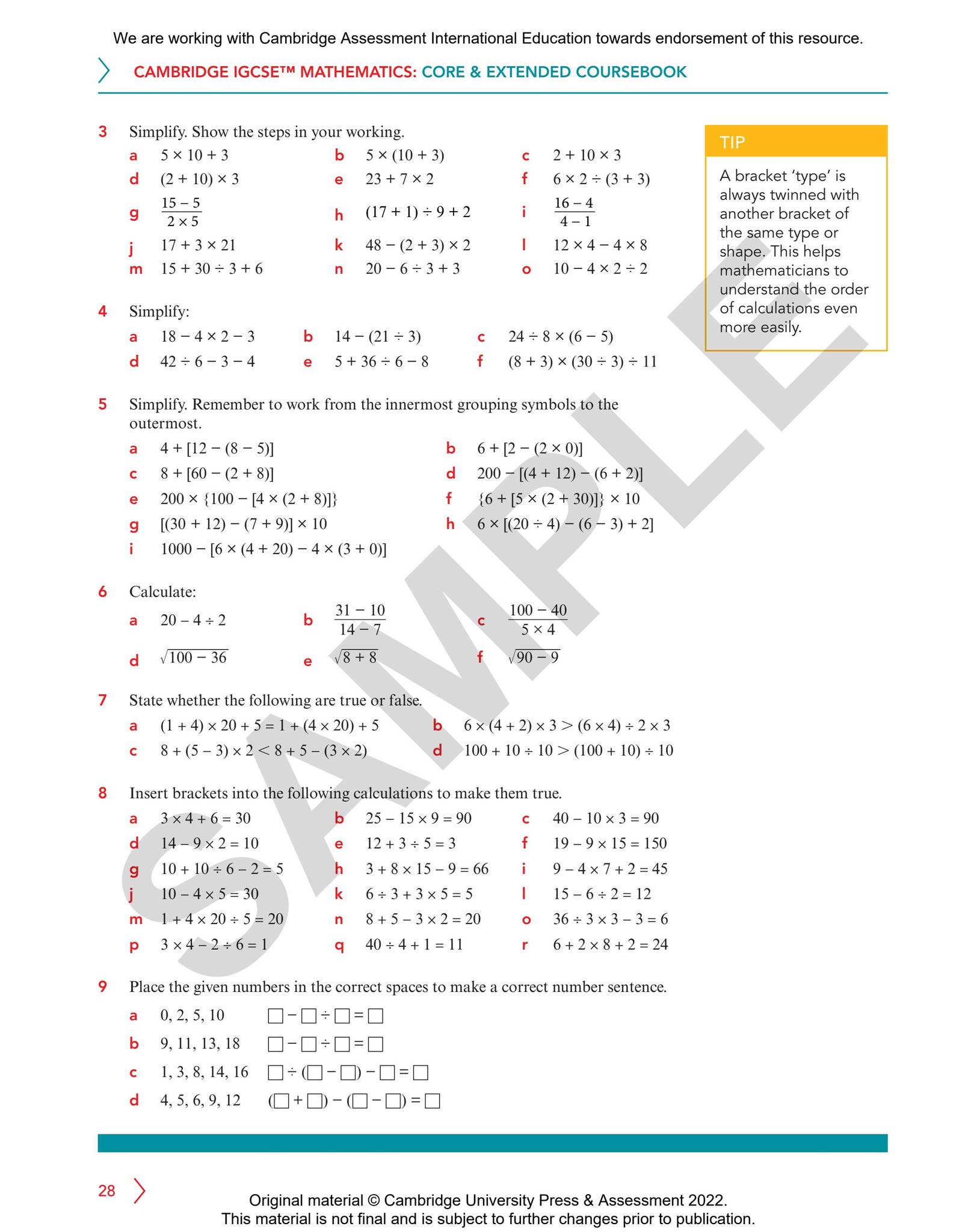 Cambridge IGSCE - Mathematics Core and Extended by Cambridge ...