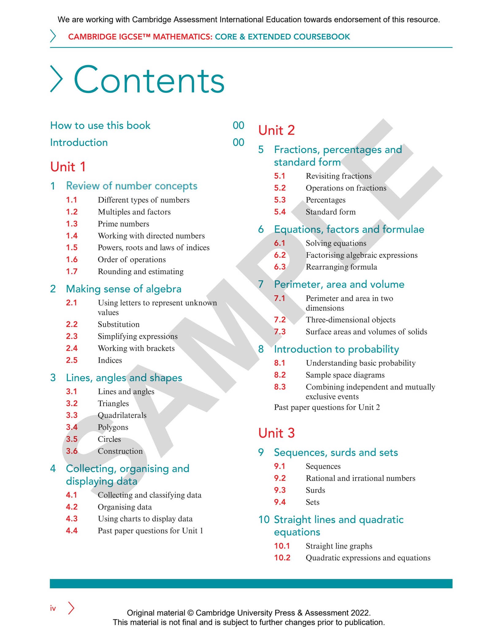Cambridge IGSCE - Mathematics Core and Extended by Cambridge ...