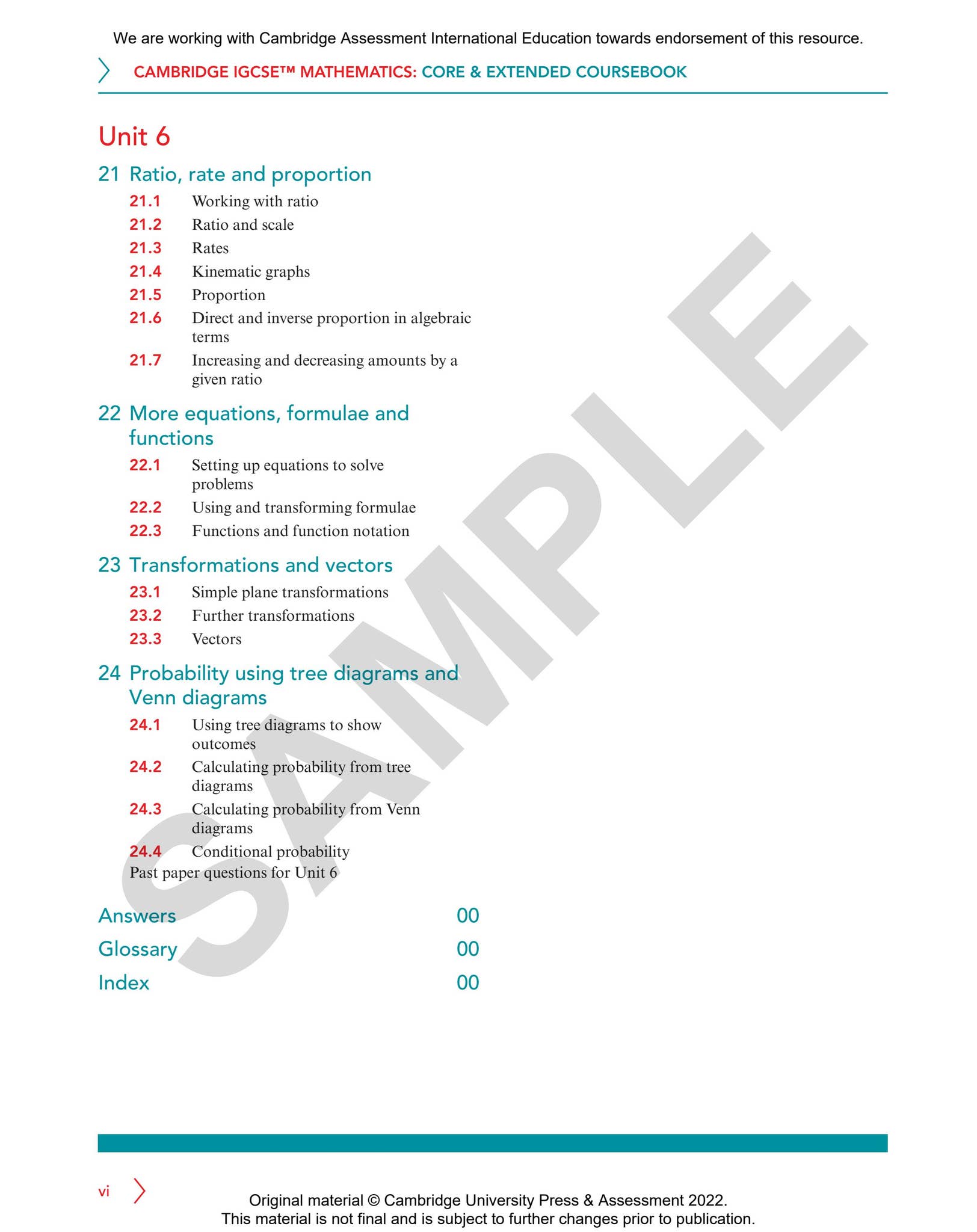 Cambridge IGSCE - Mathematics Core and Extended by Cambridge ...